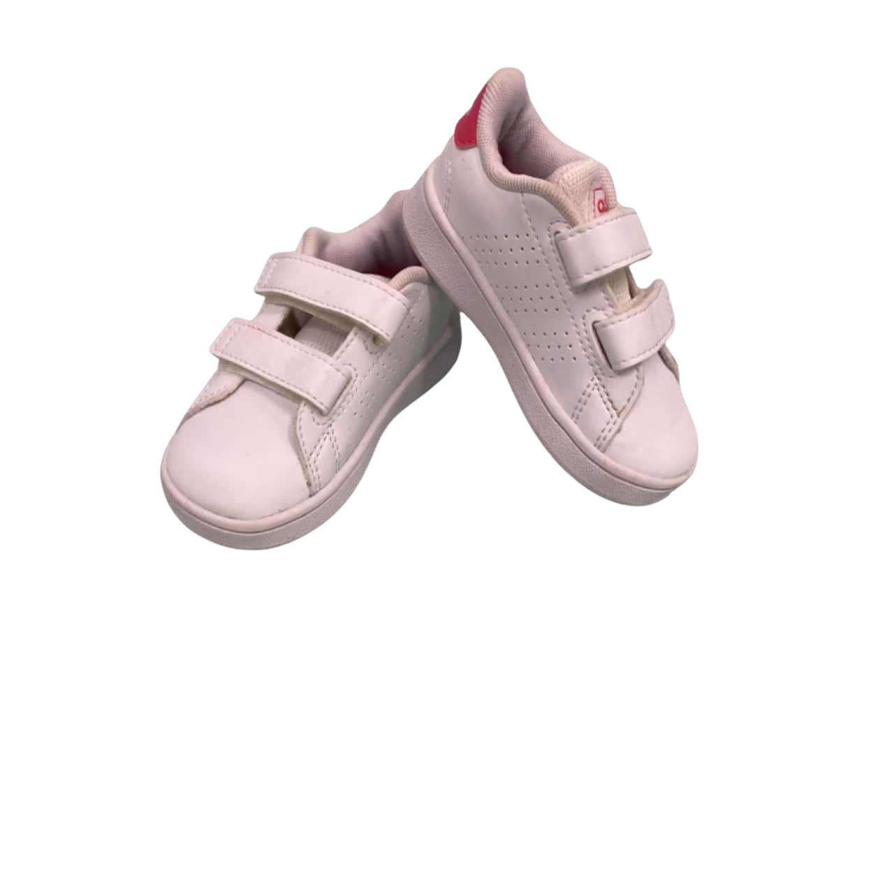 Adidas Kids Size 4 Pink / White Runners(s)