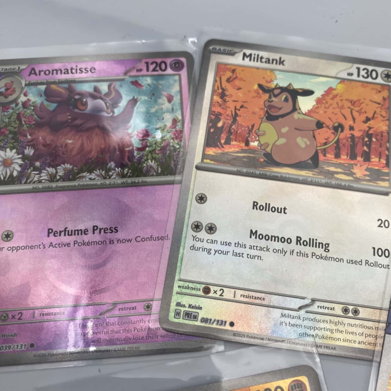 Opened Pokémon Prismatic Evolutions Pokémon Center Elite Trainer Box ...