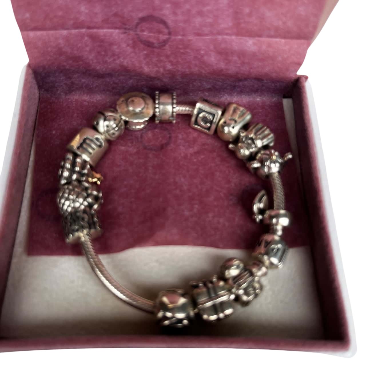 Womens Sterling Silver Pandora Heavy Charm Bracelet(s) - New Without ...