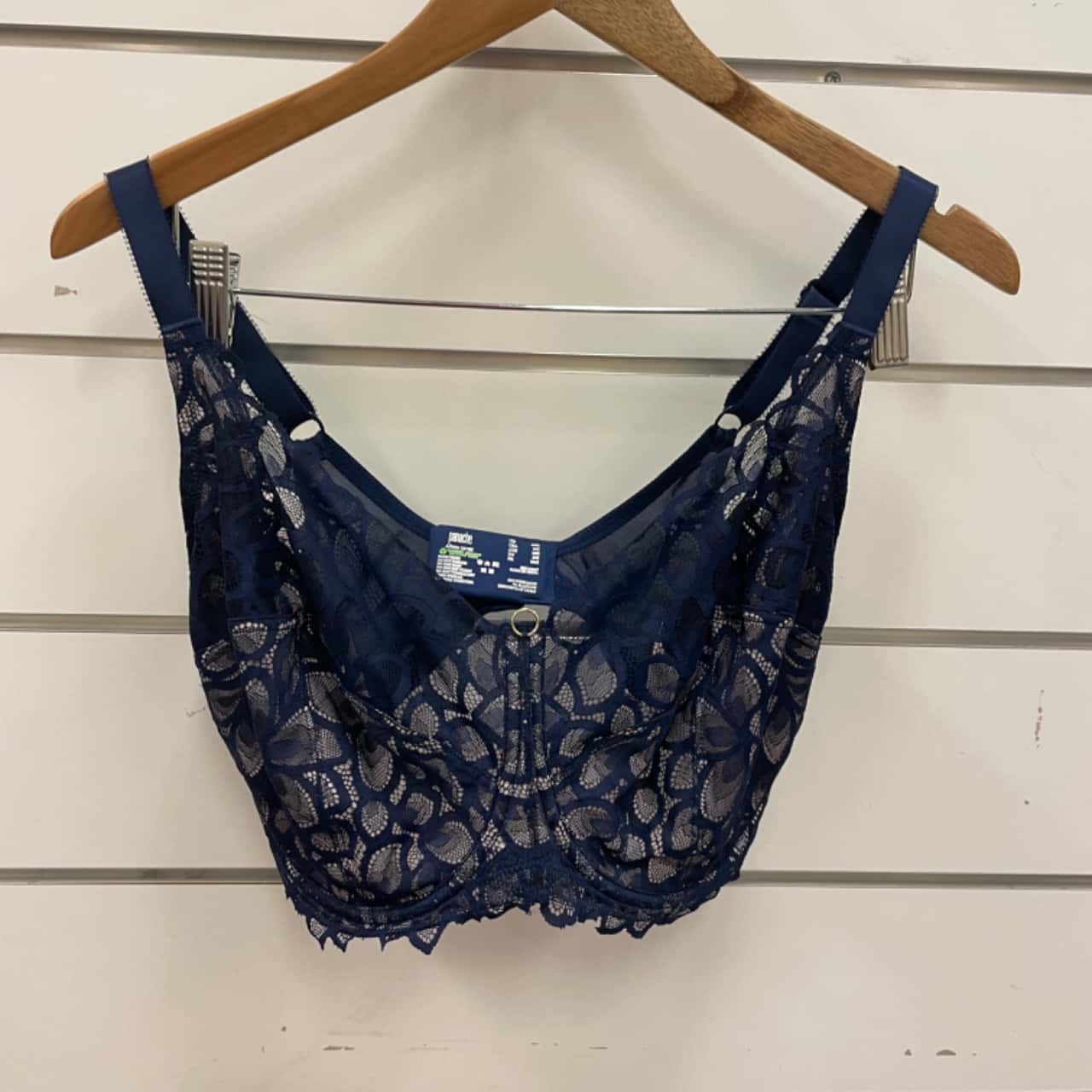 Panache bra and knickers Size 18 Navy Blue (s)