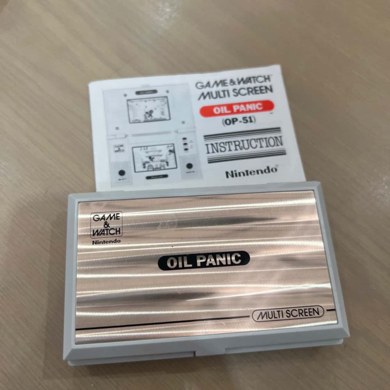 Vintage Oil Panic Multi Screen Nintendo