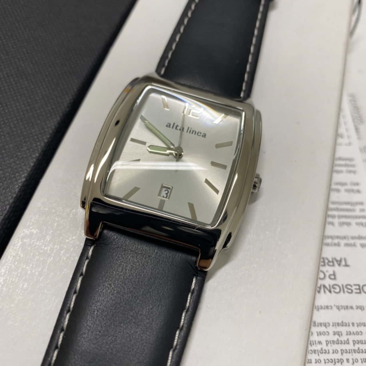 Mens Alta Linea black/ silver Watch(s)