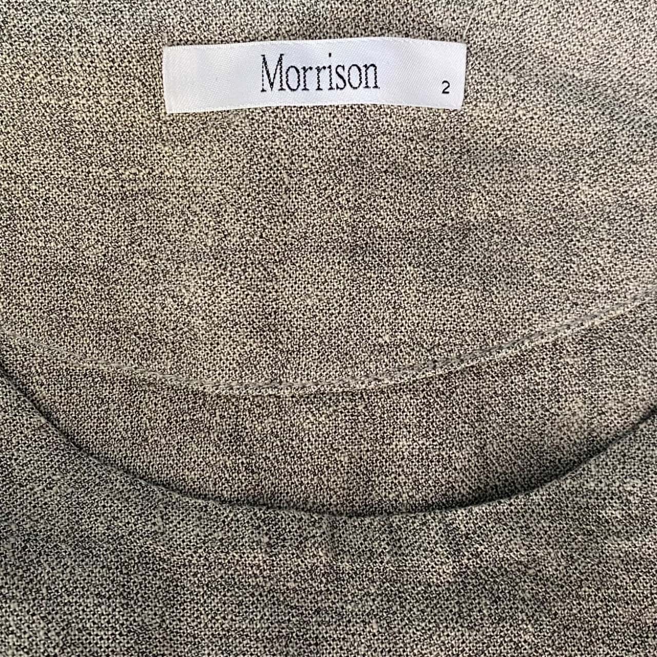 Morrison Womens Size 2 Short Sleeve Dress Grey (s) - Used Very Good ...
