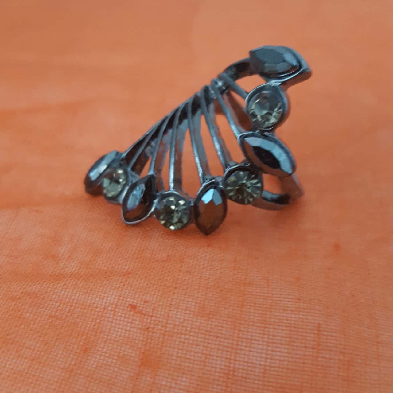 Womens Rings Grey / Silver (s)