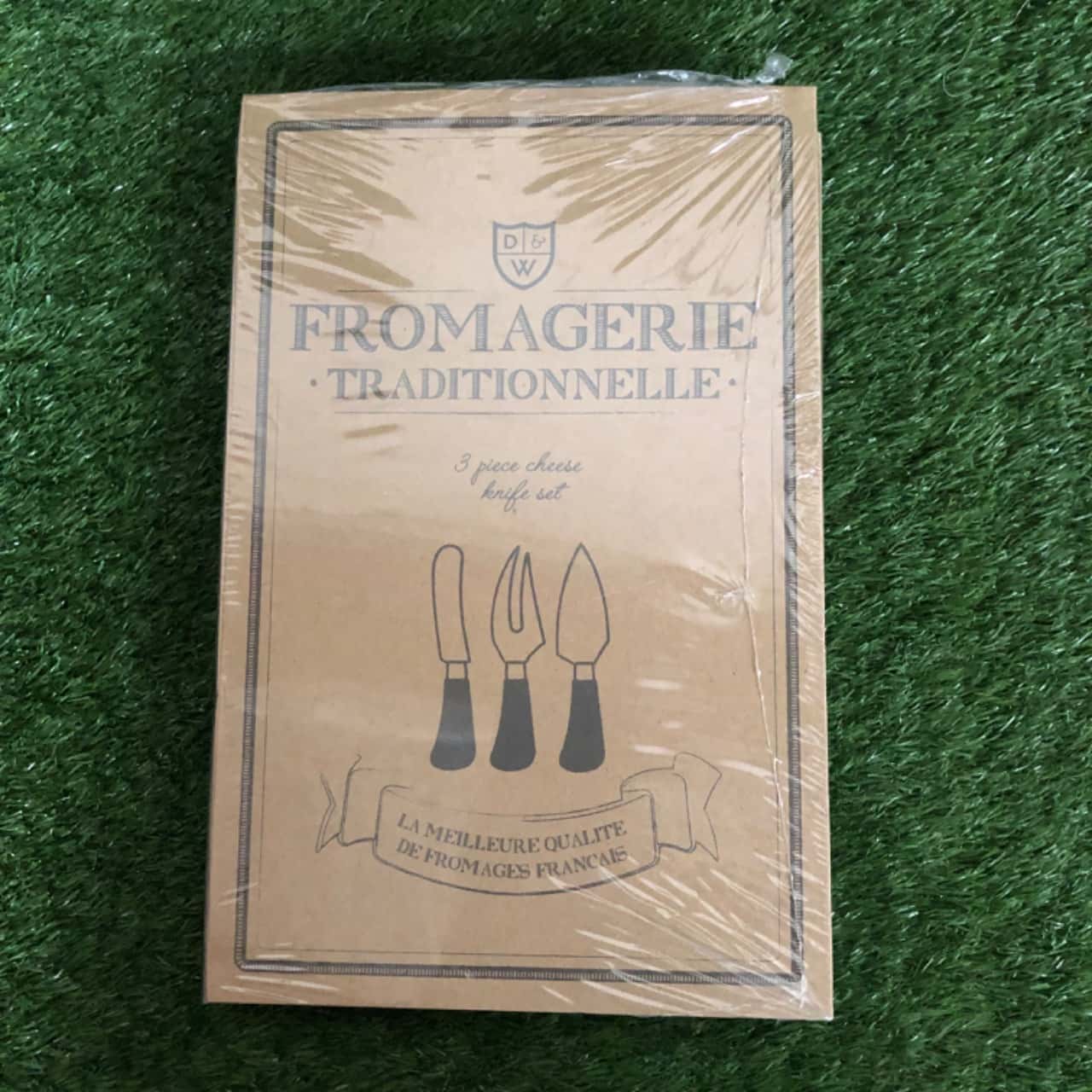 David & Waddell 3 Piece Cheese Knife Set (New in Box)