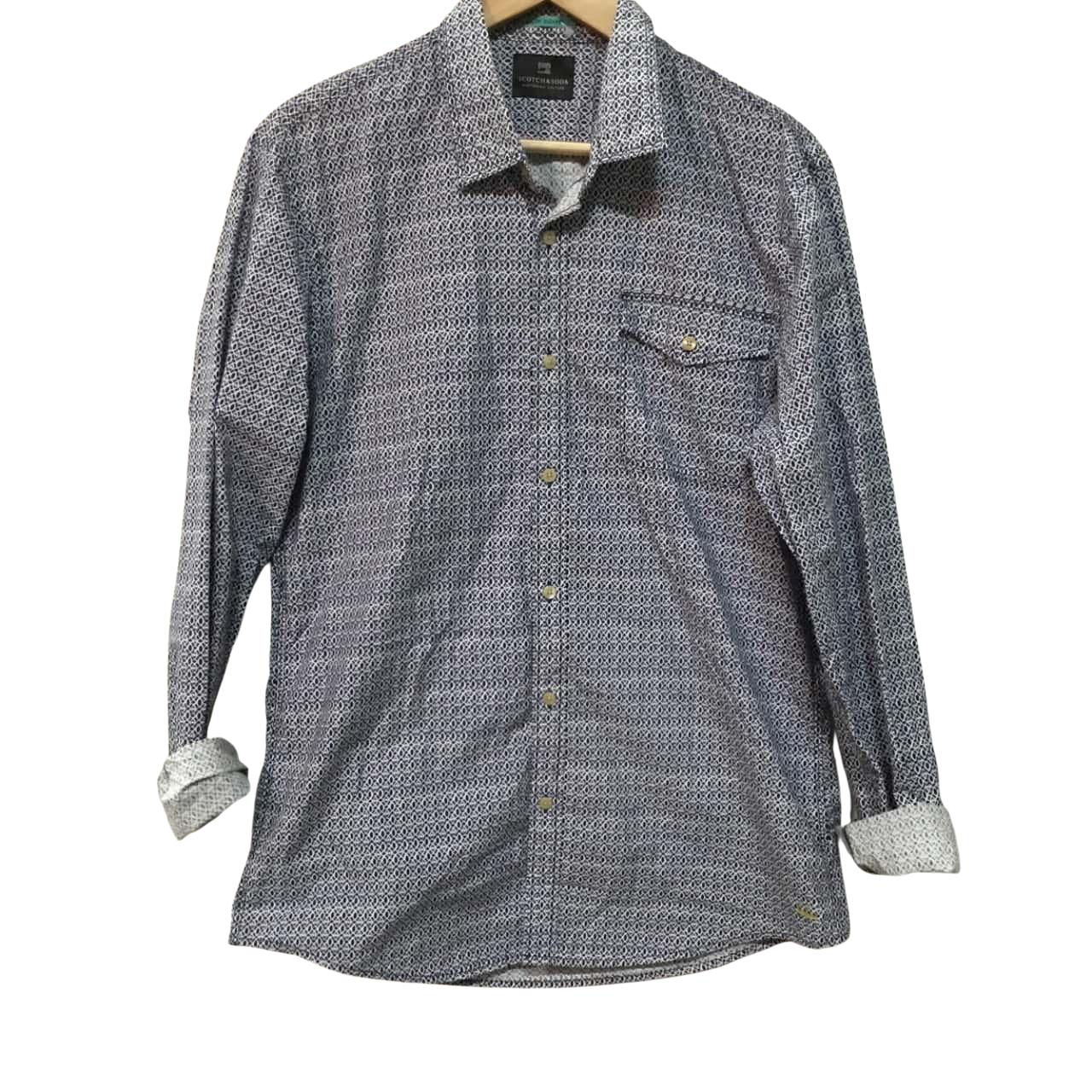 Men’s Scotch & Soda Size XL Long Sleeve Shirt (s)