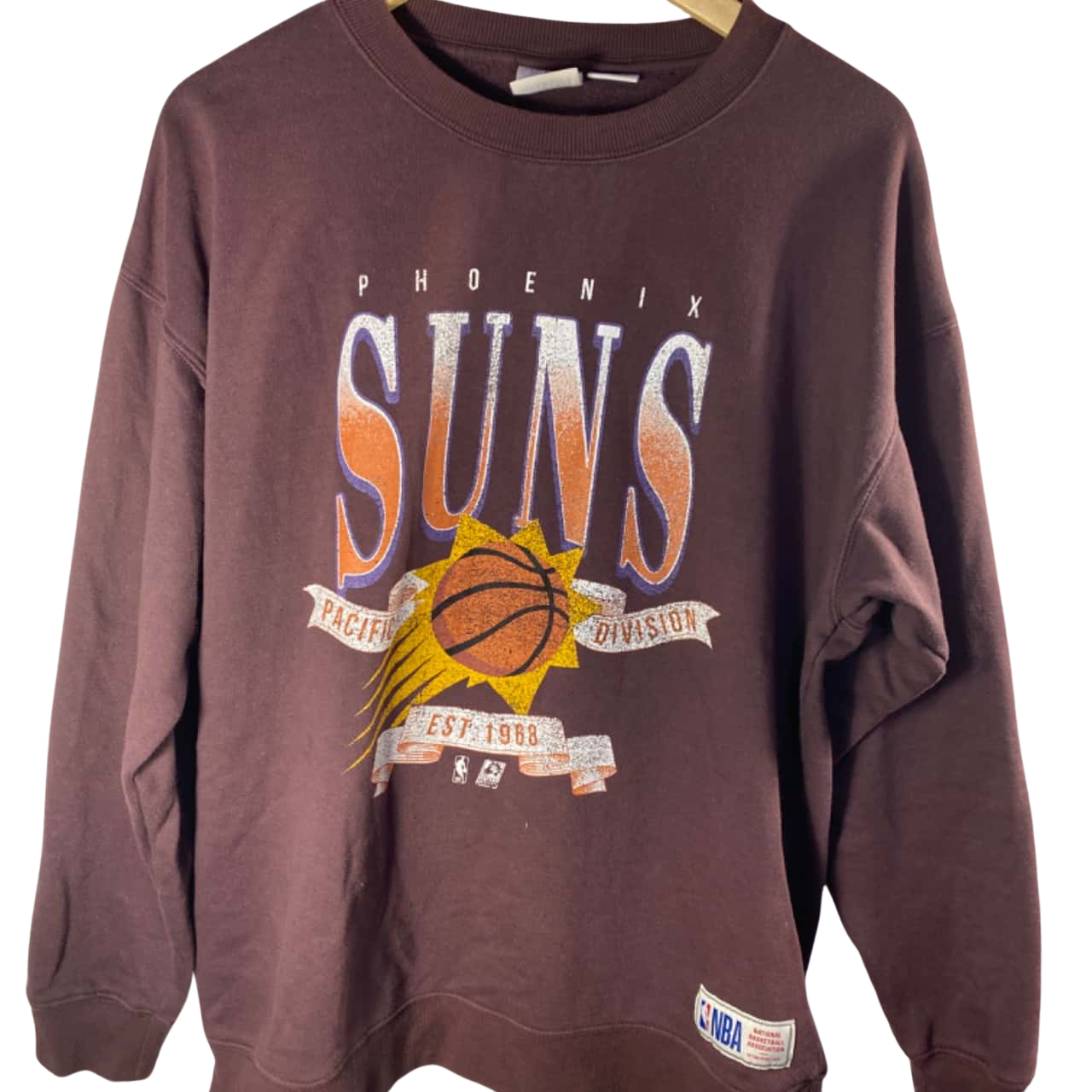 NBA Mens Suns Jumper Size L Maroon