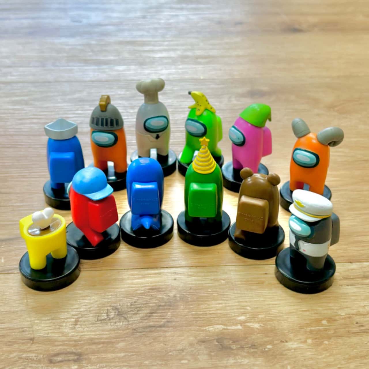 Among Us Figures x 12 (Mixed Lot)