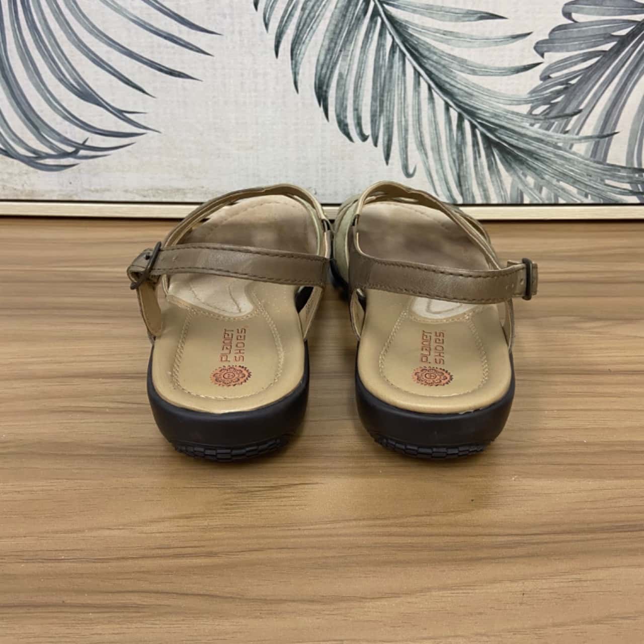 Planet Shoes Gold Sandals Size 8(s)