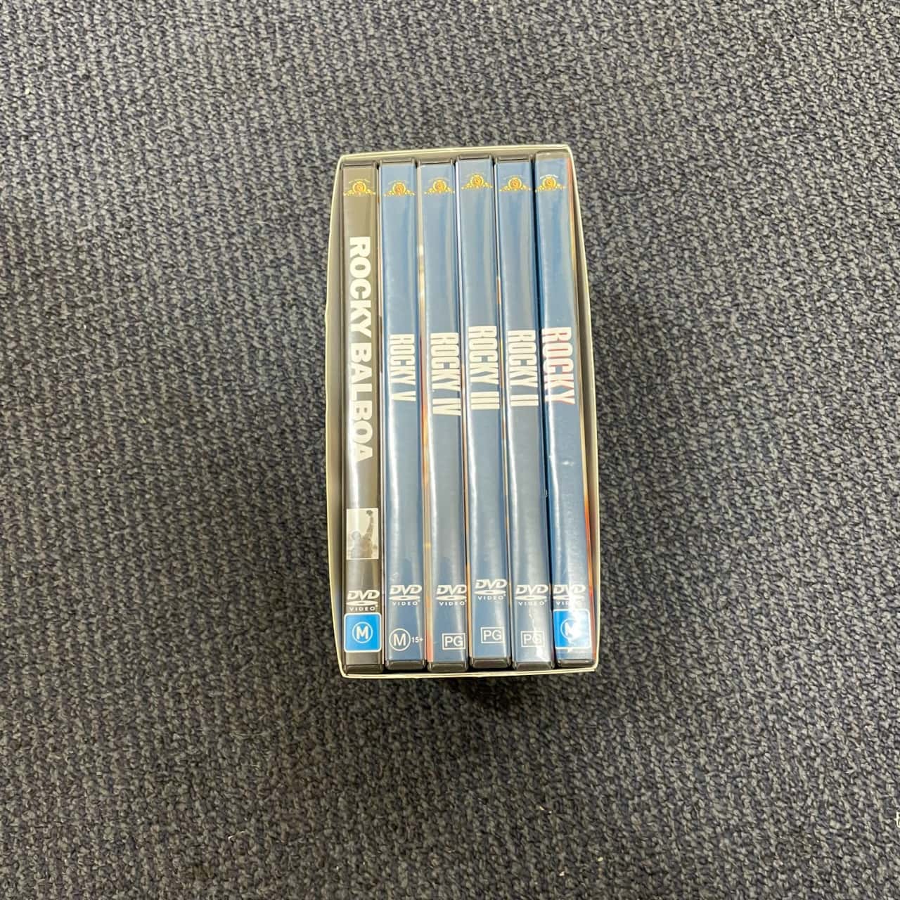 DVD set: Rocky: The heavyweight collection. 6 Dvds.