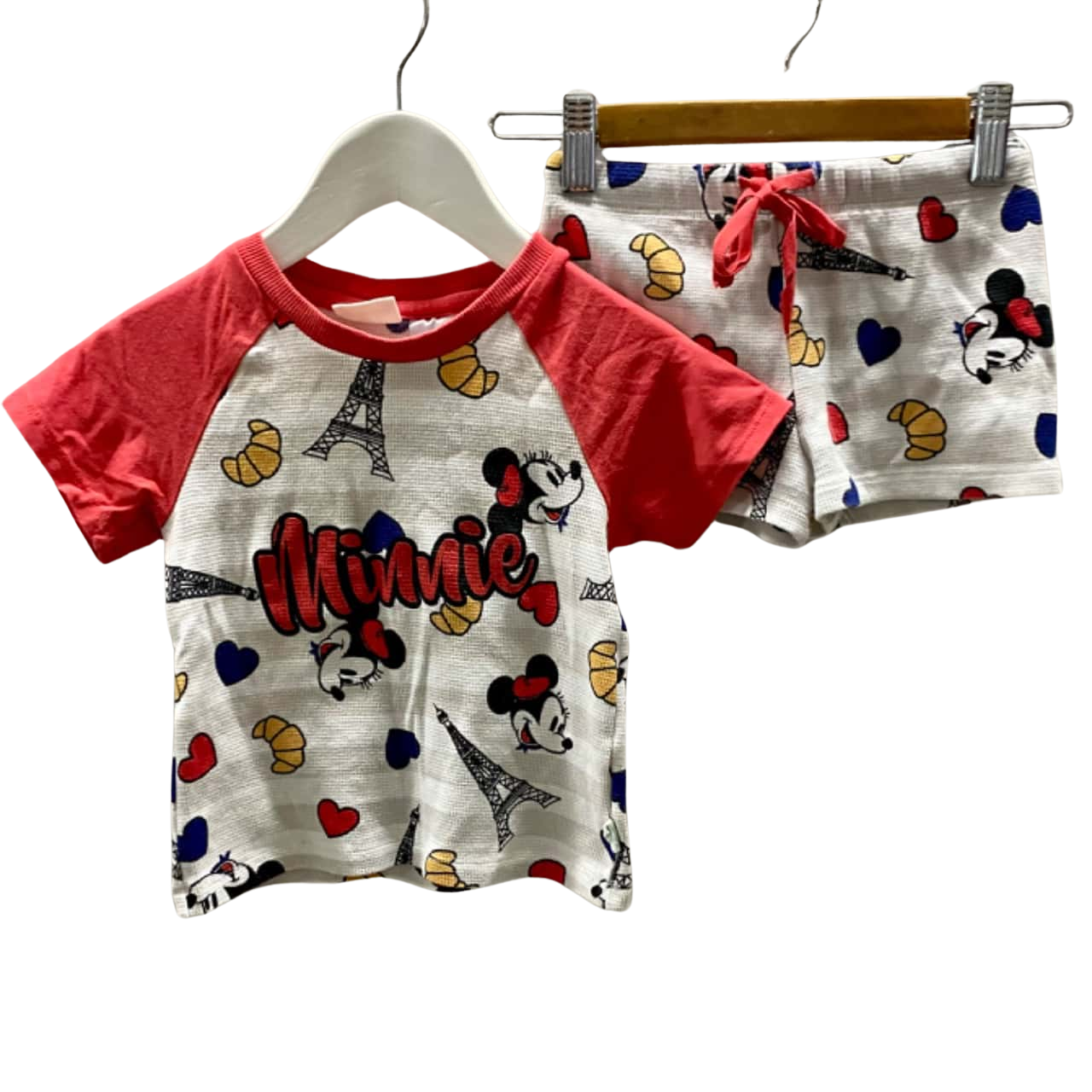 Peter Alexander Girls Minnie Mouse Paris Size 2 Sleepwear Set(s)