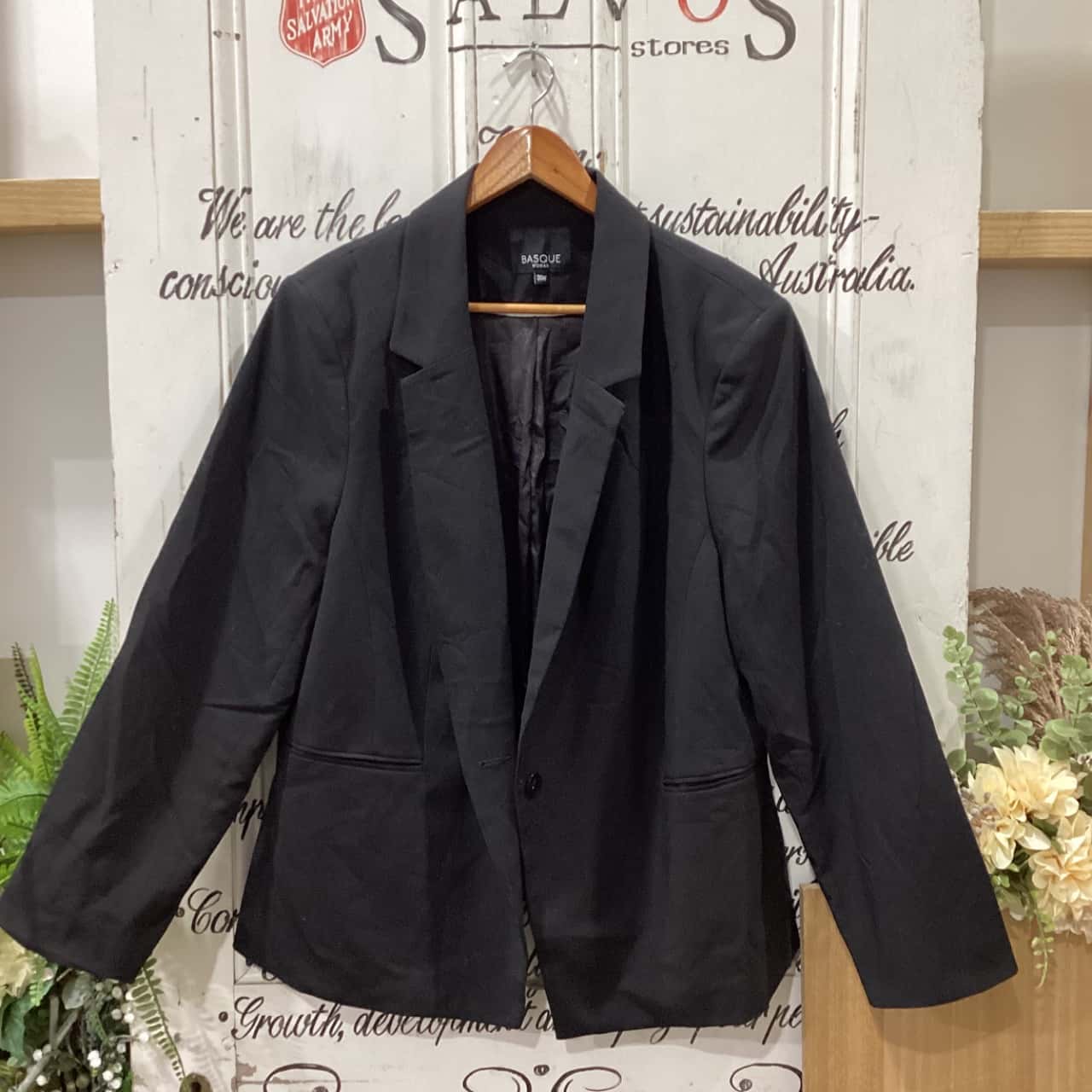 Basque Brand! THE PERFECT EVERY DAY FITTED OFFICE WEAR BLAZER! Womens ...