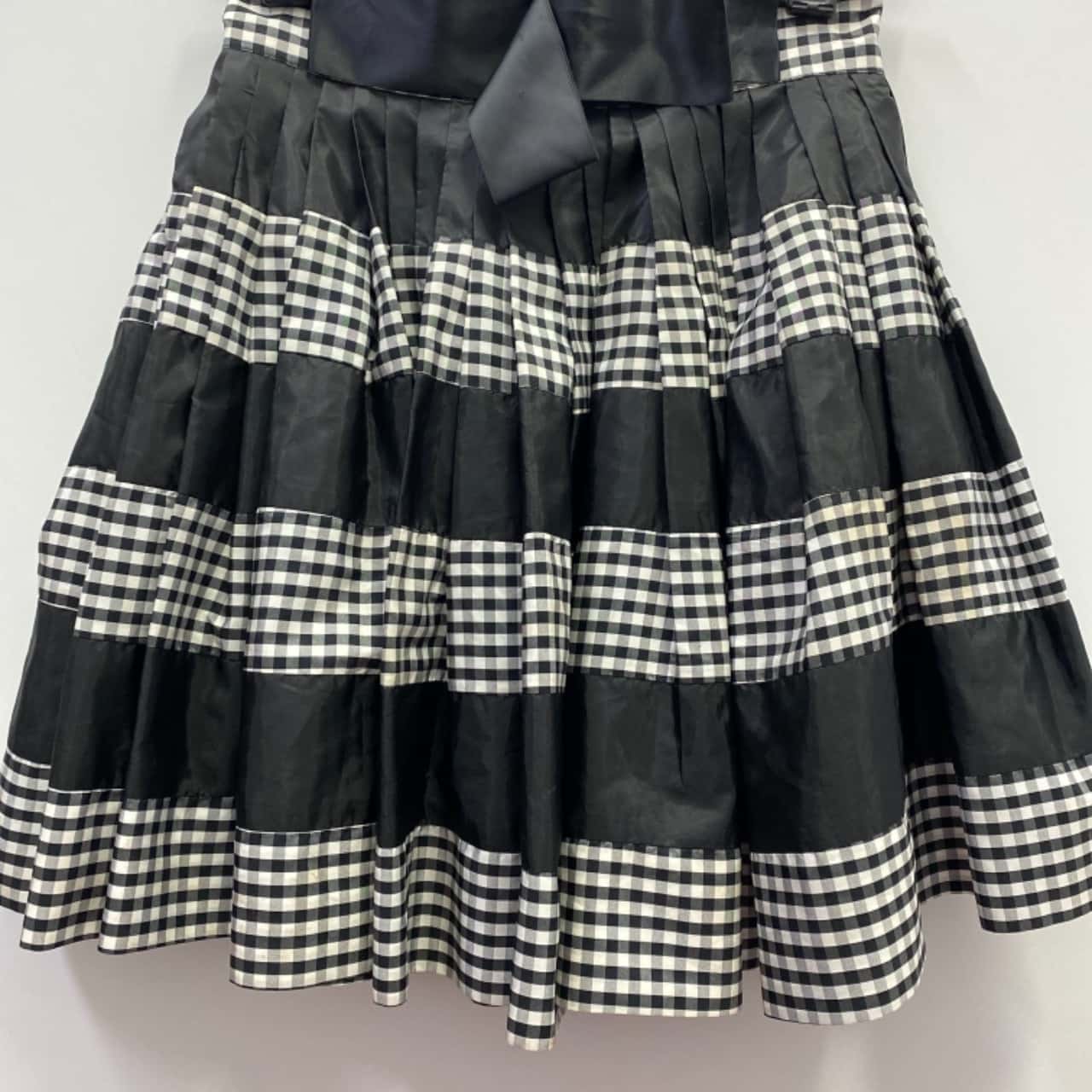 Lisa Ho Womens Size 10 High Rise / High Waist / Midi / Pleated Black ...