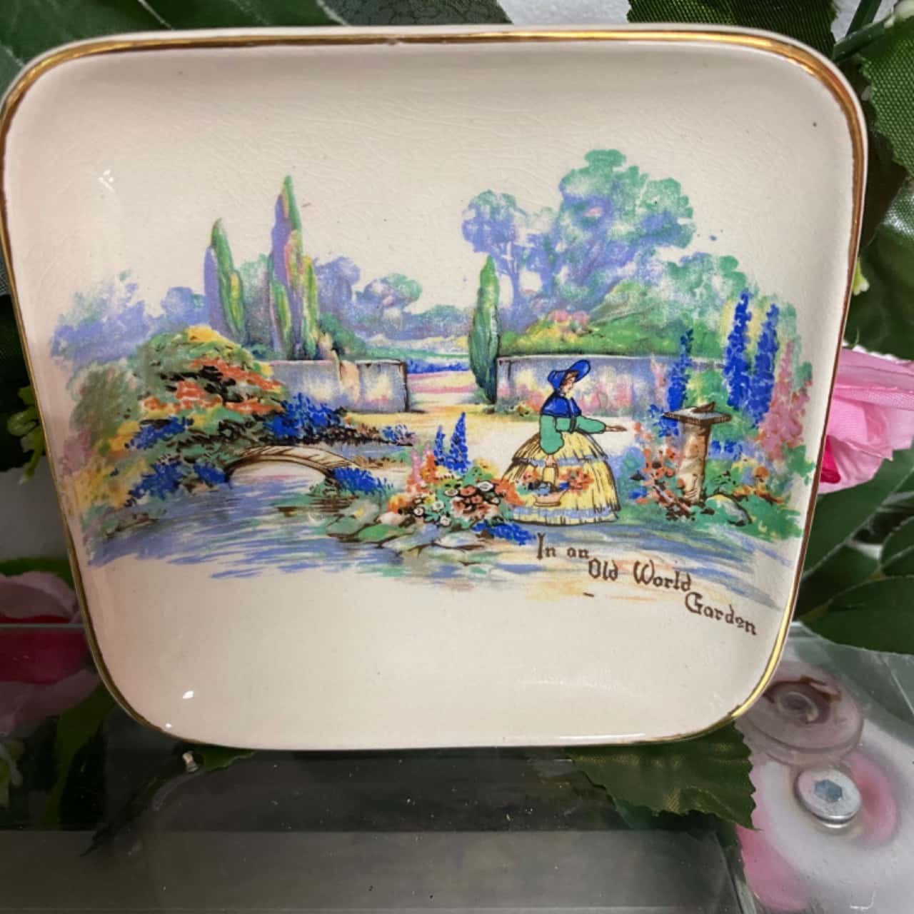 Vintage Trinket dish Late 1950s Sandland Ware