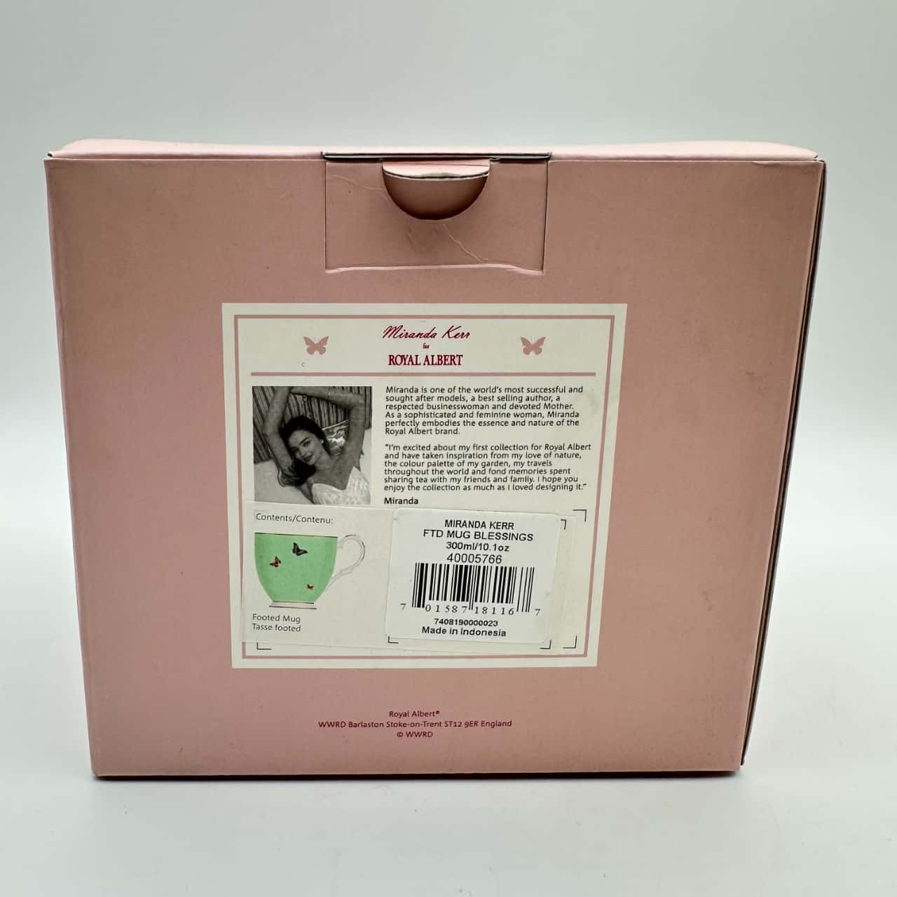 Royal Albert Miranda Kerr Footed Mug In Original Box