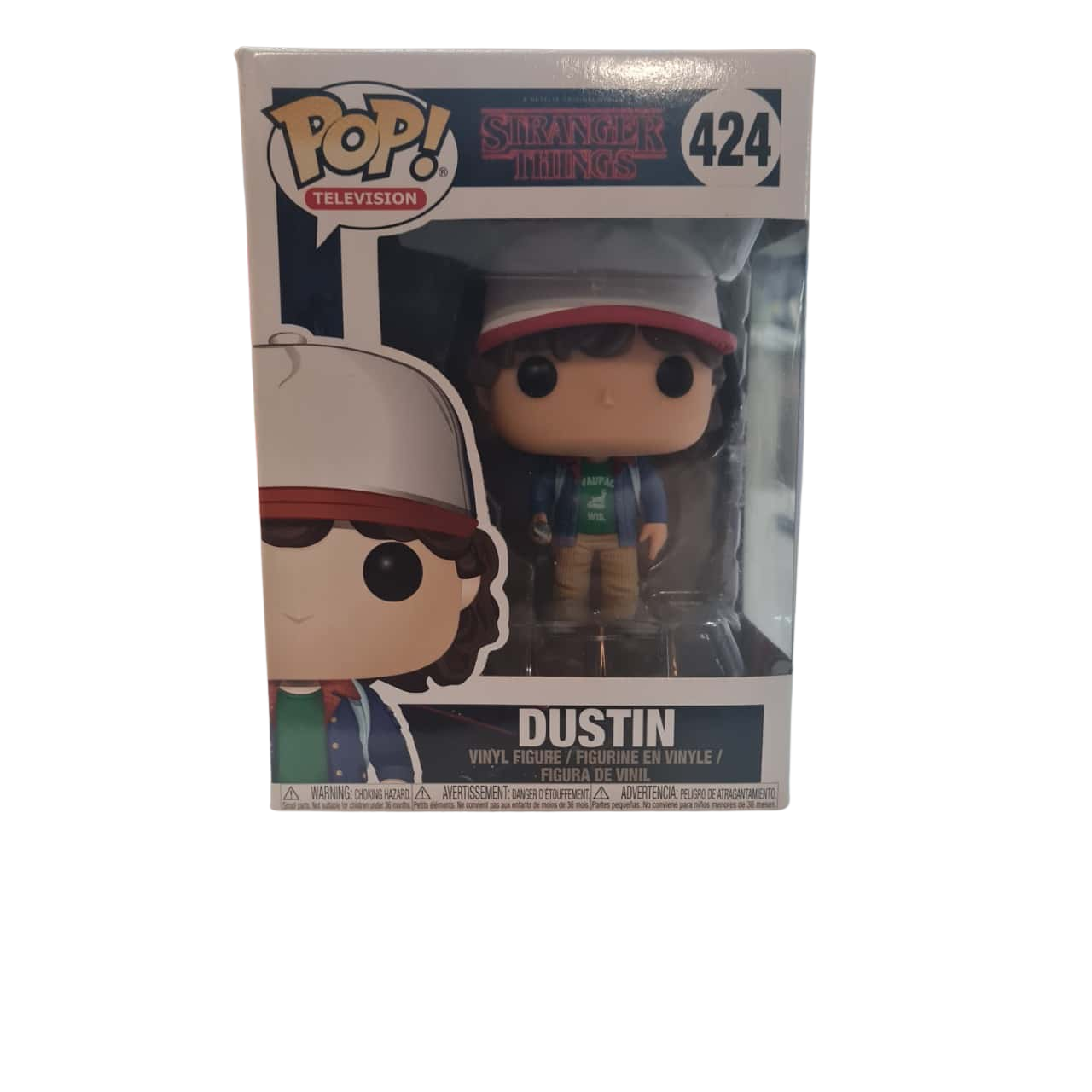 Stranger Things Dustin Pop Vinyl Figure