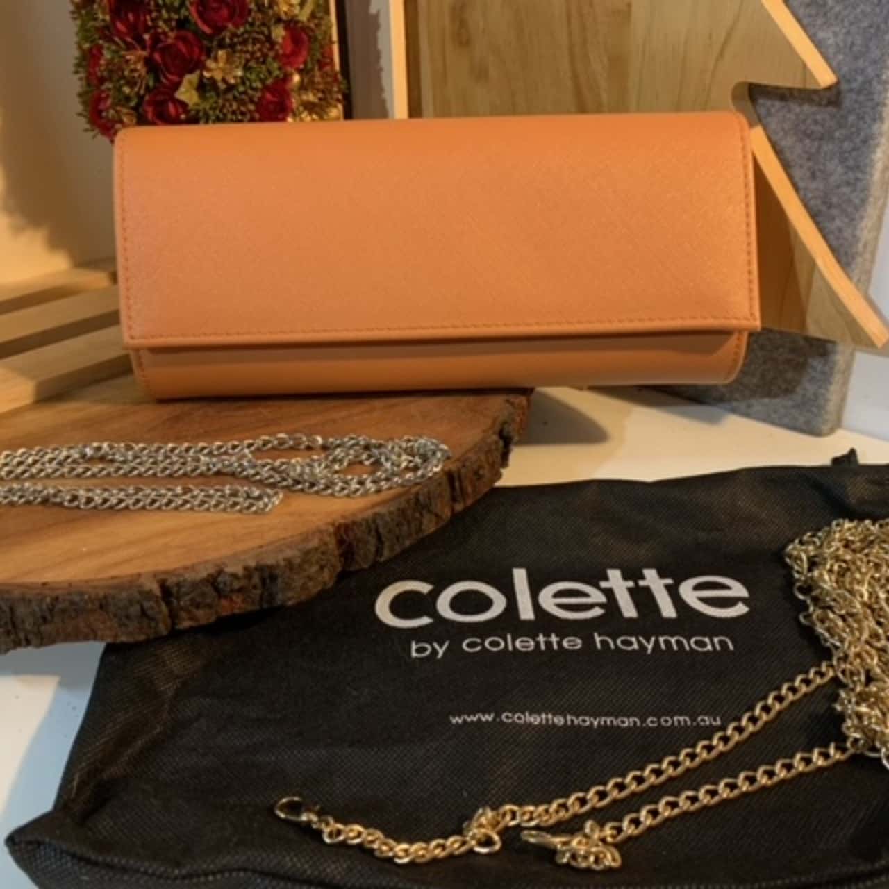 Colette Hayman Womens Purse Orange