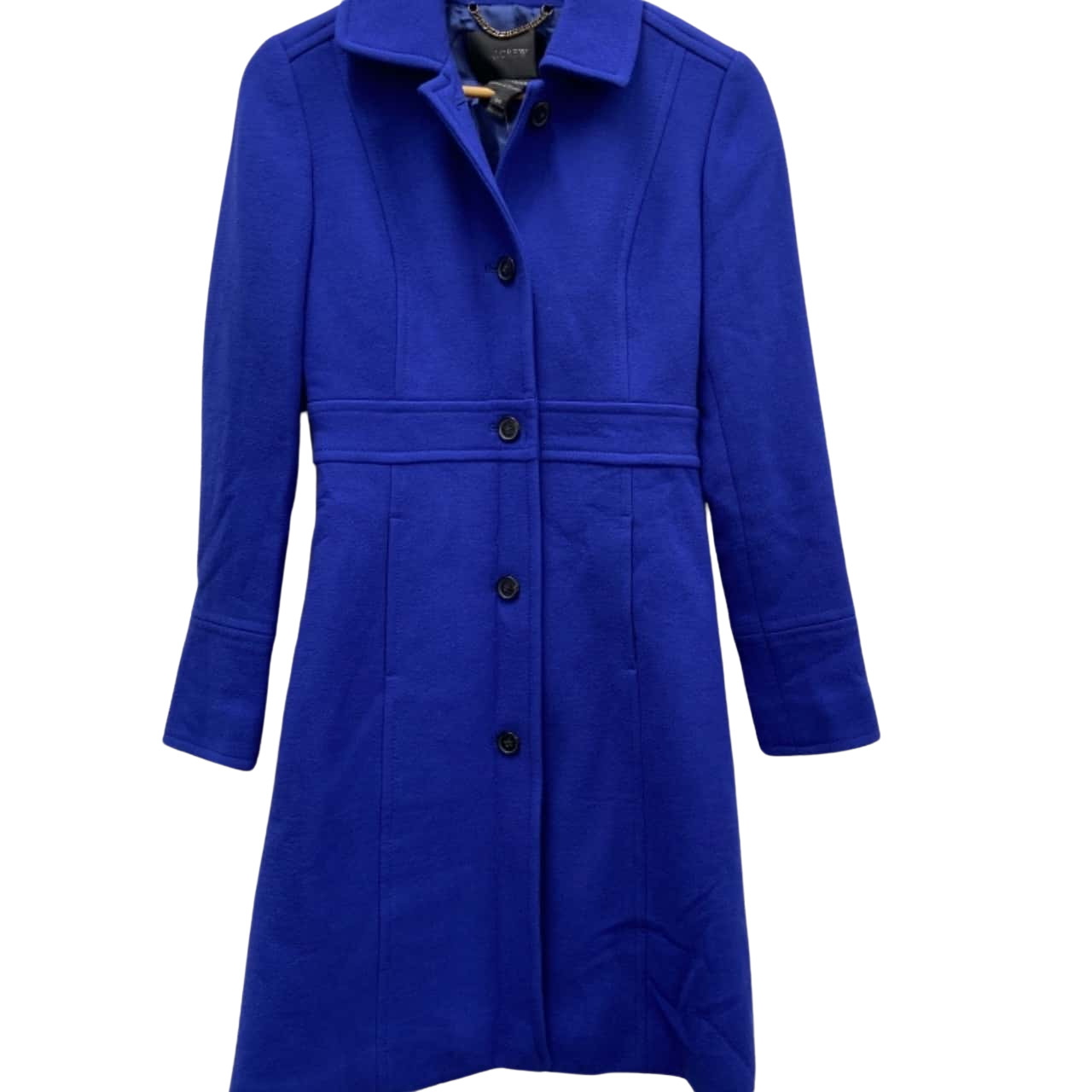 Womens Size 00 Button Up / Winter Coat Blue (s)