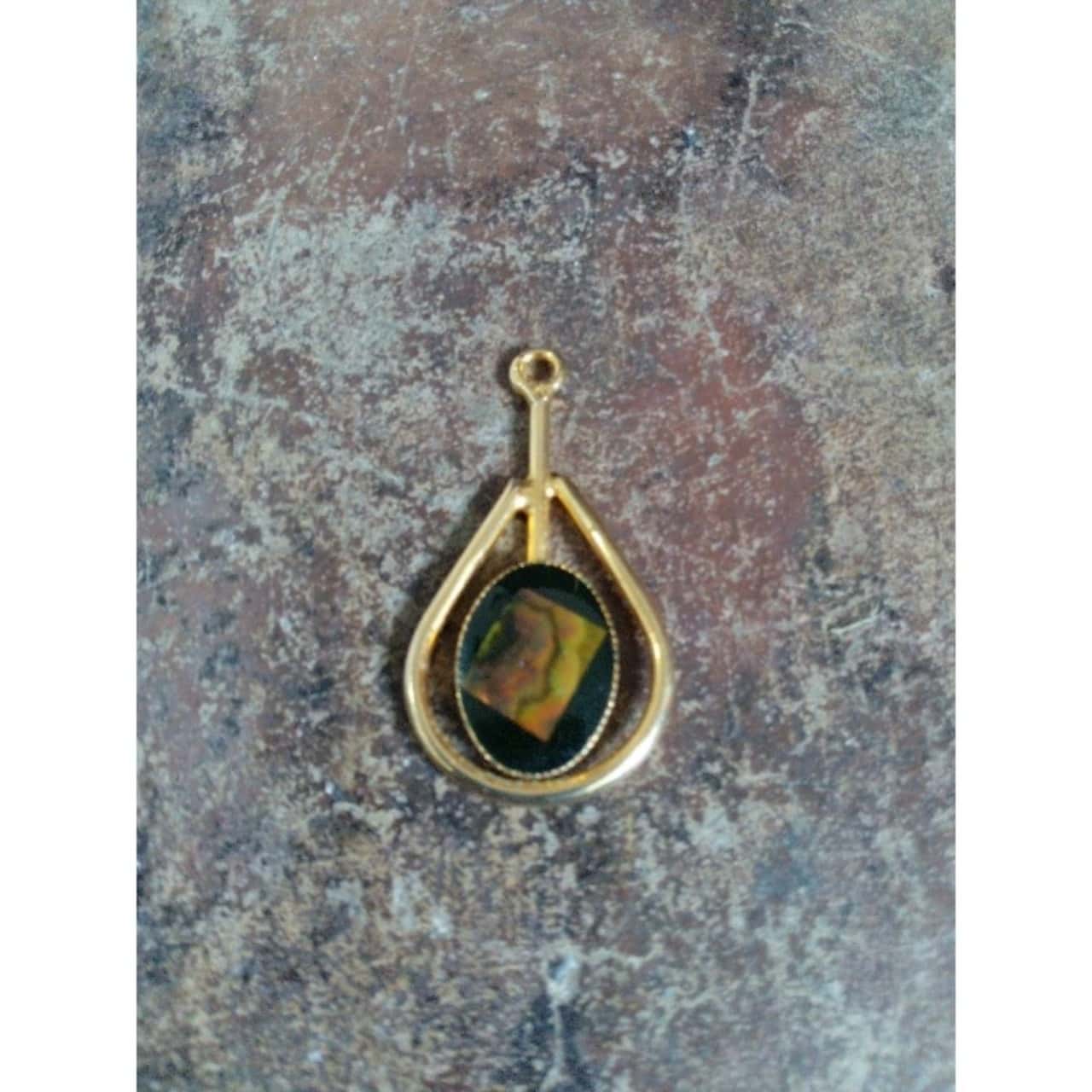 Golden Opal? Sliver Pendant(s)