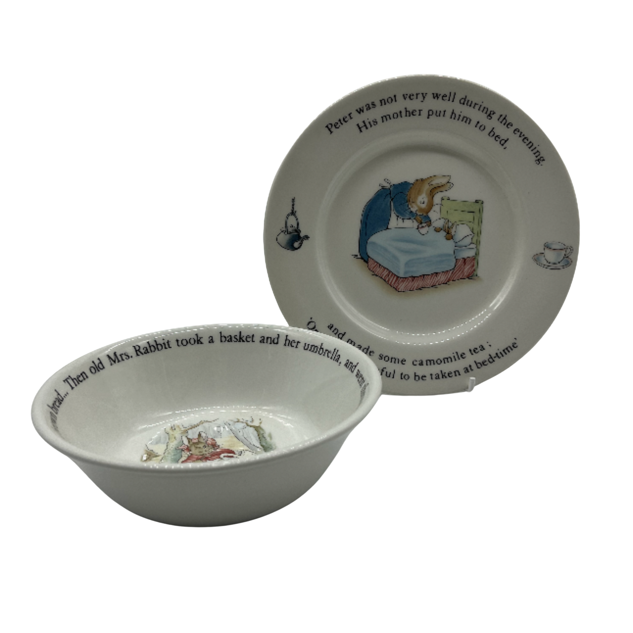 Wedgwood Peter Rabbit Plate and Bowl Set(s)