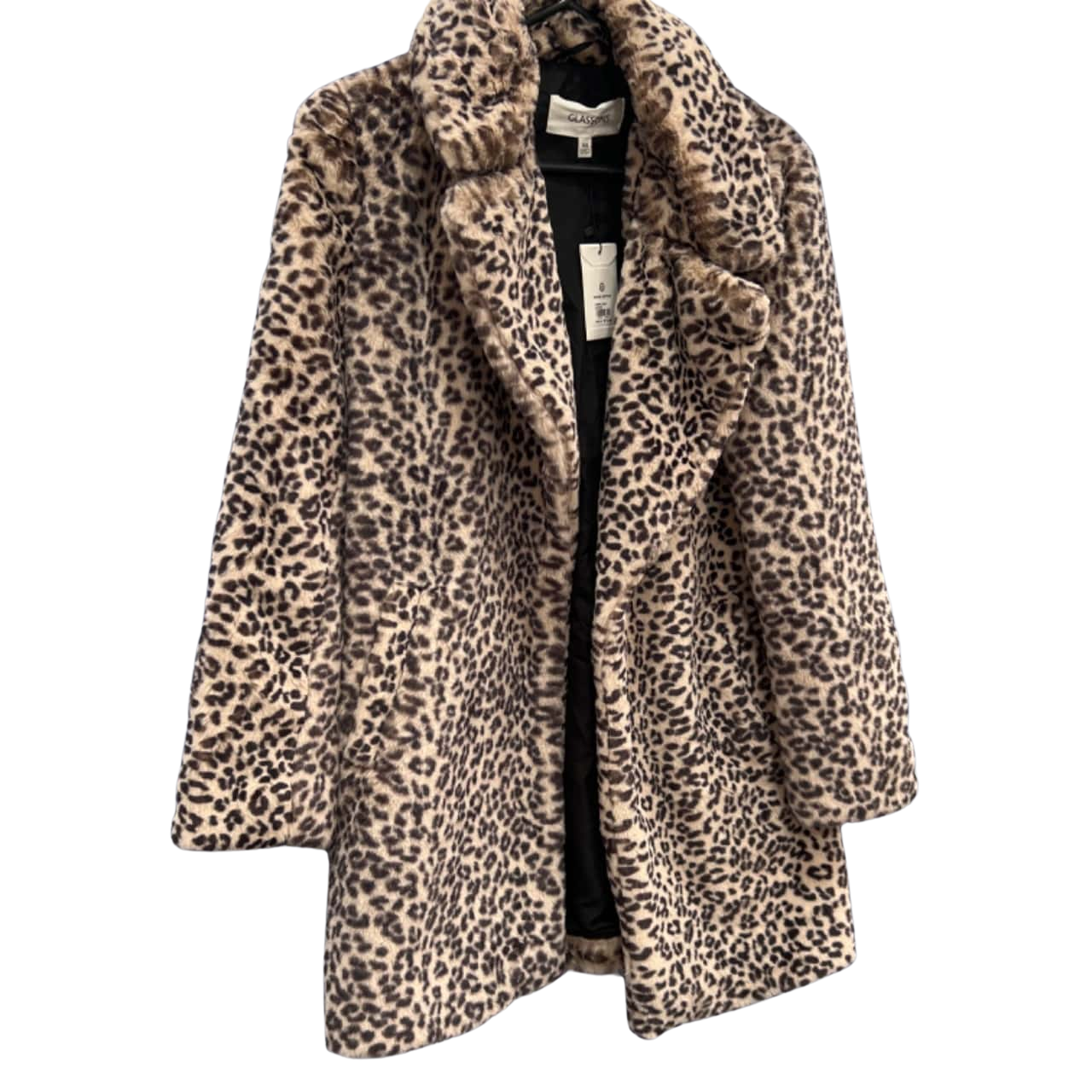 Glassons Womens Size XS Leopard Coat