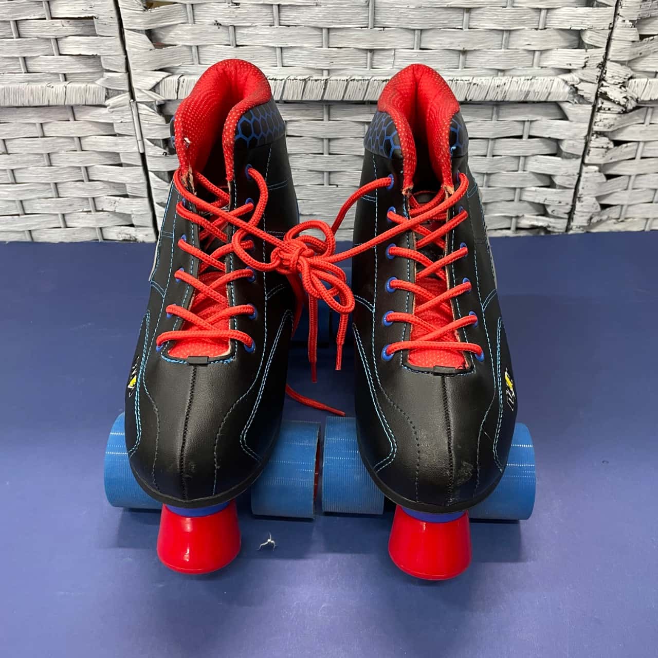Crazy Skates Unisex Size 38 Black Roller Skates(s)