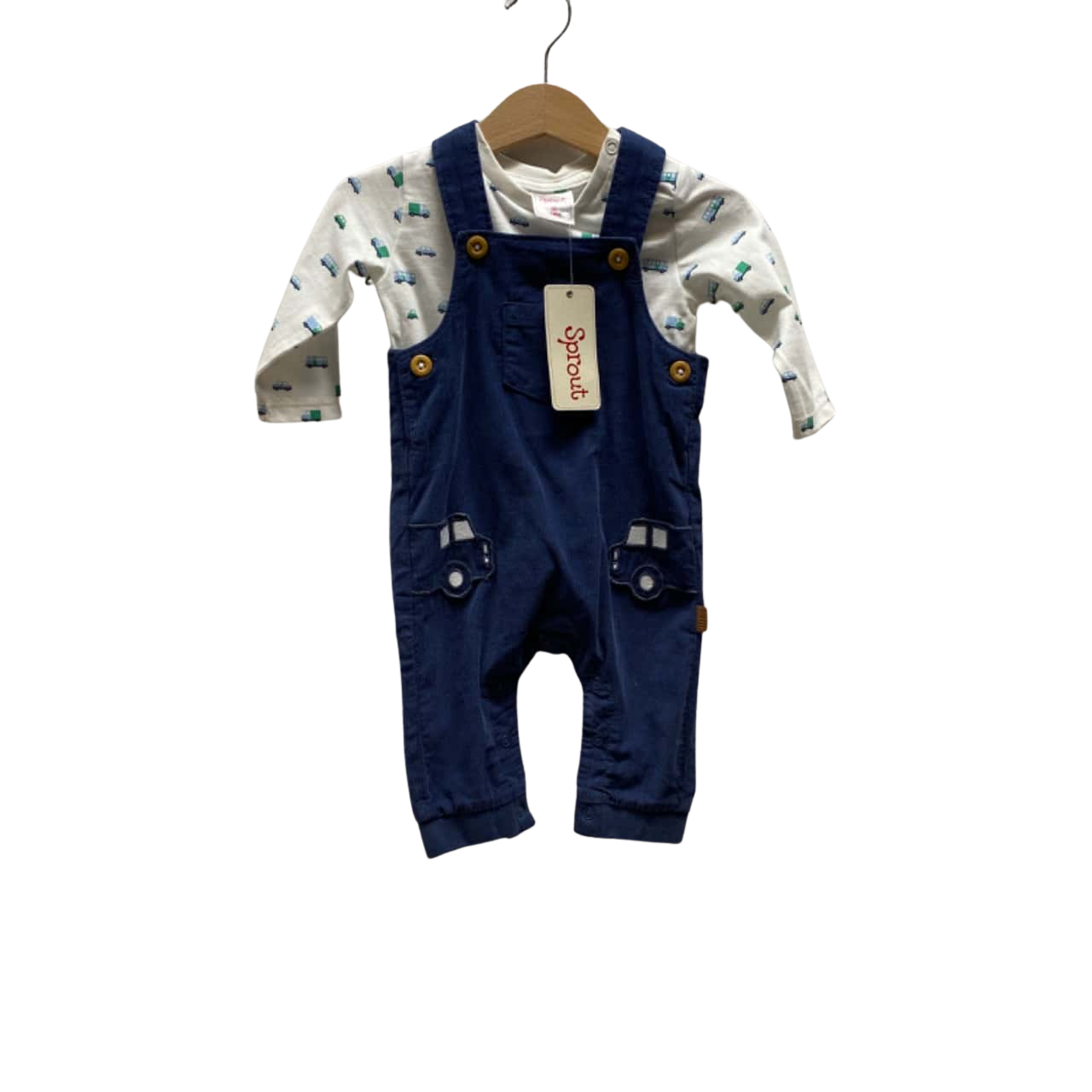 Sprout Baby Two Piece Outfit. (s)