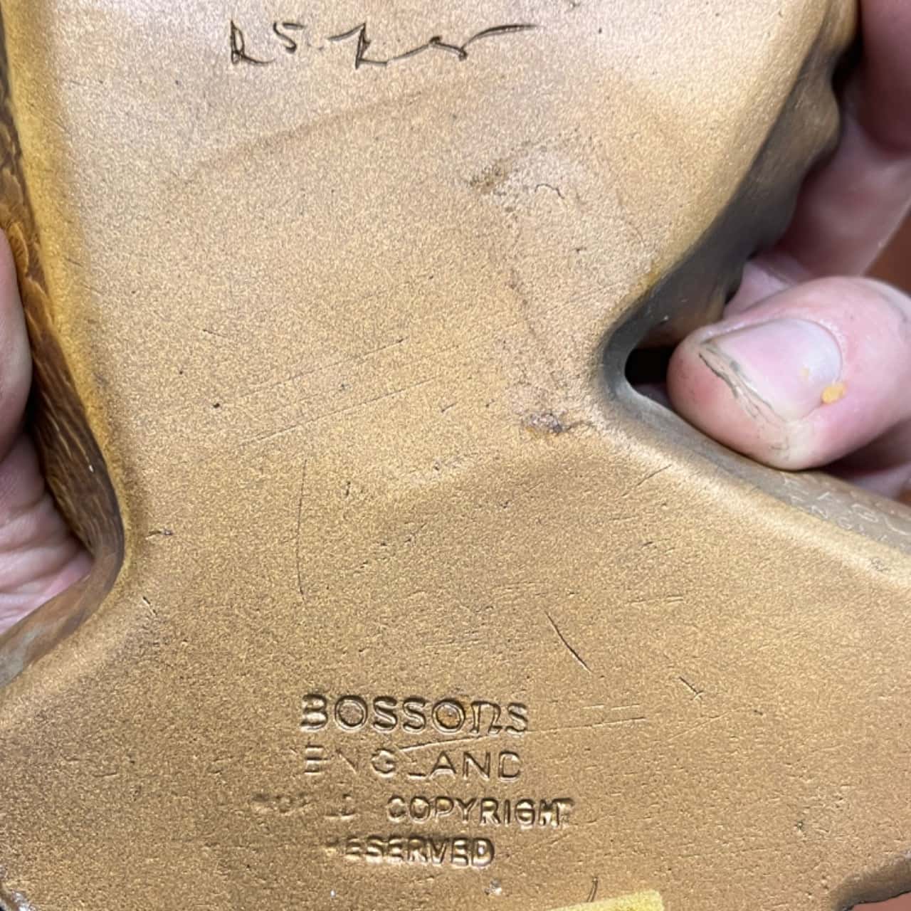 Vintage Bossons Eagle Wall Plaque - Majestic Elegance