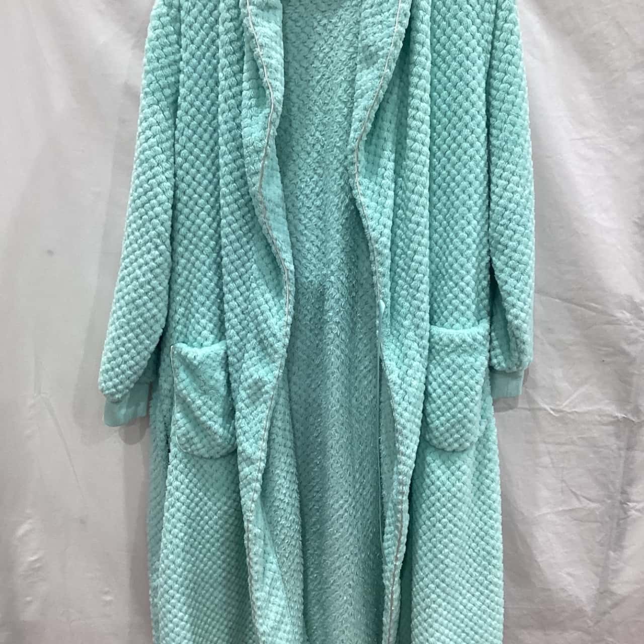 Peter Alexander Womens Pastel Green Sleepwear Robe Size:M(s)