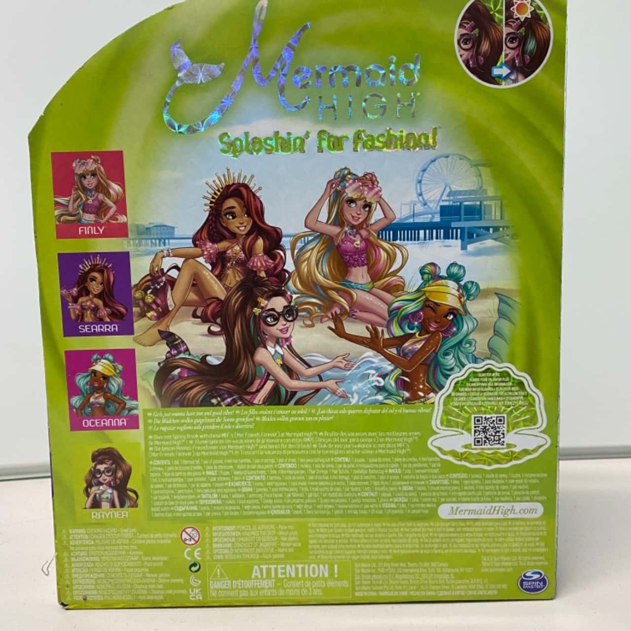 Reduced Mermaid high doll - Raynea (brand new) (s)