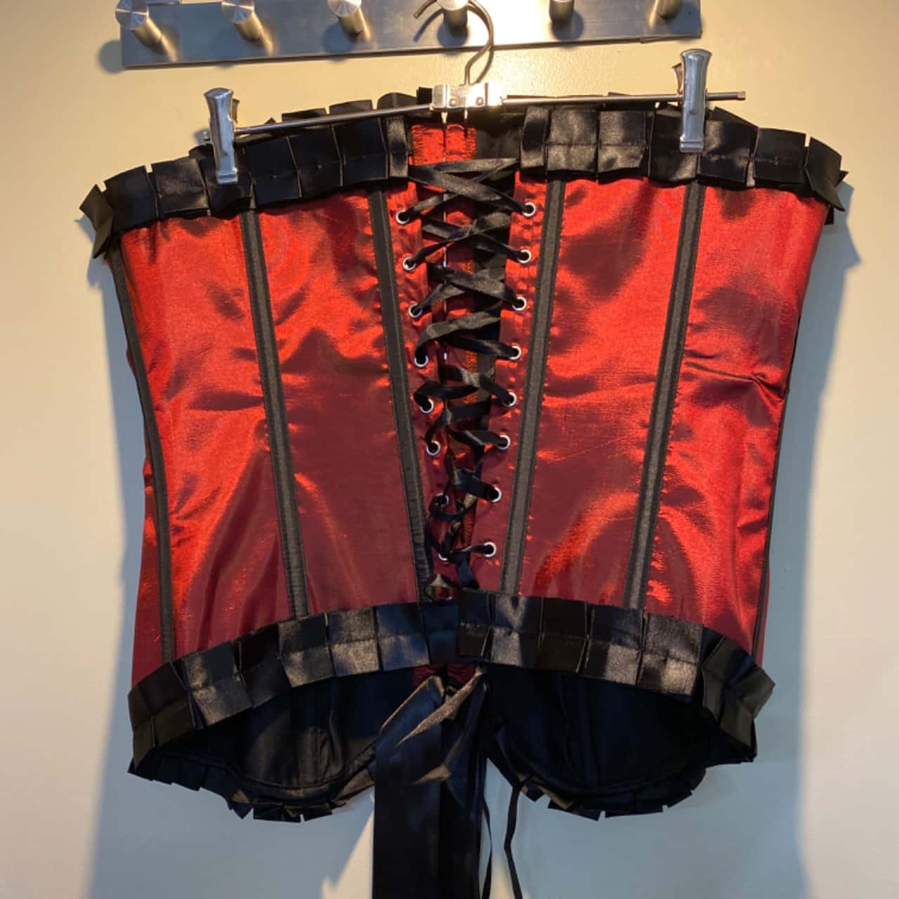 Womens Size XXL Party Maroon Corset Femelle Designs(s)