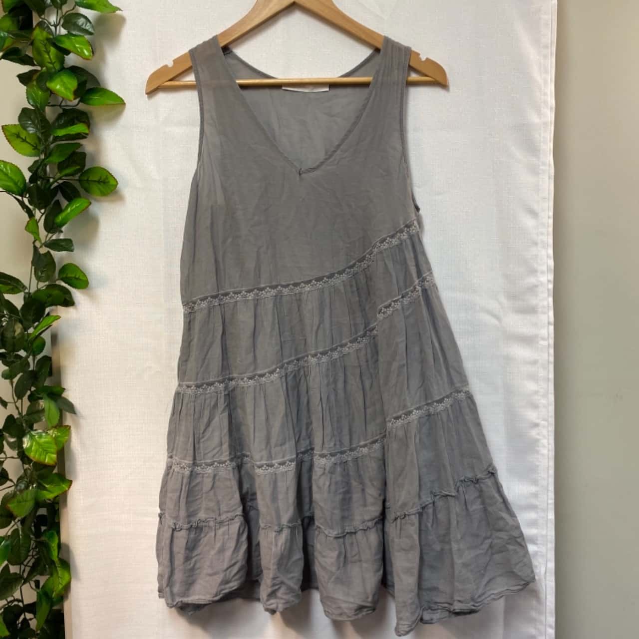 Lauren Vidal Grey Dress