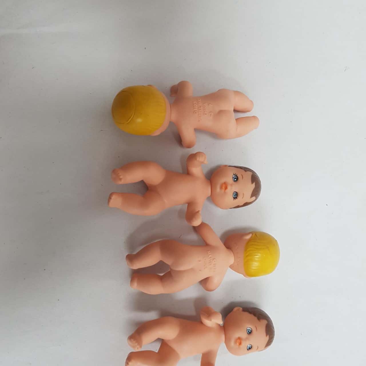 Mattel 7cm set of 4 dolls 1973(s)