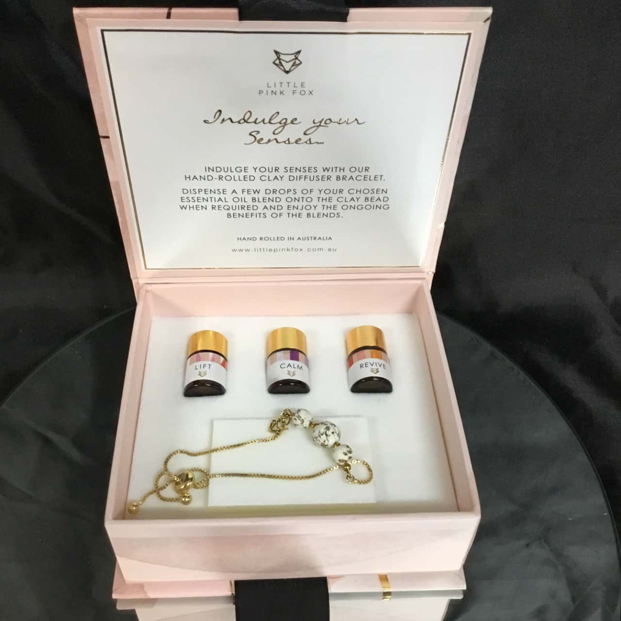 Little Pink Fox Diffuser Bracelet (s)