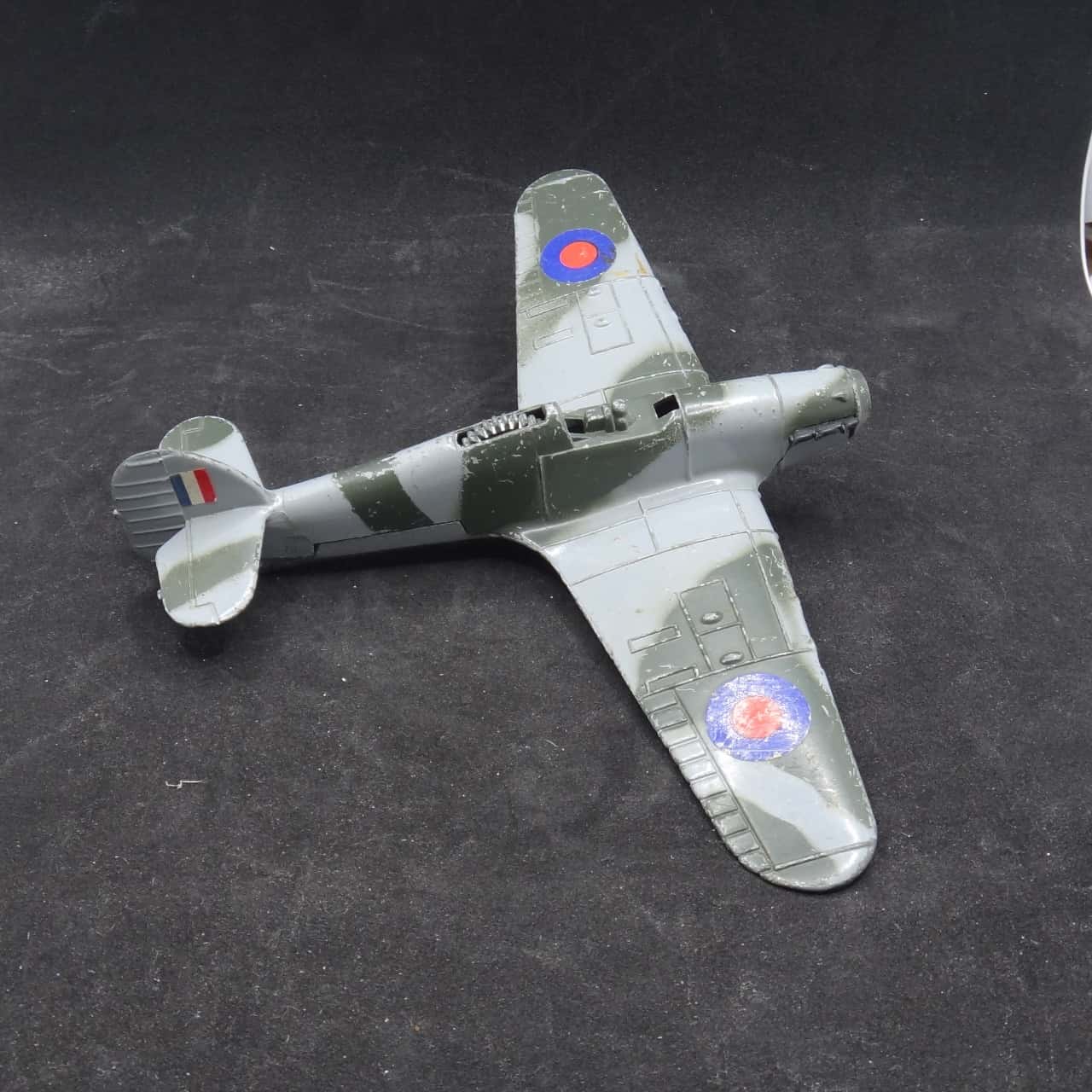 Vintage Toy Fighter Plane - Dinky Toys Hawker Hurricane MK II C, Made ...