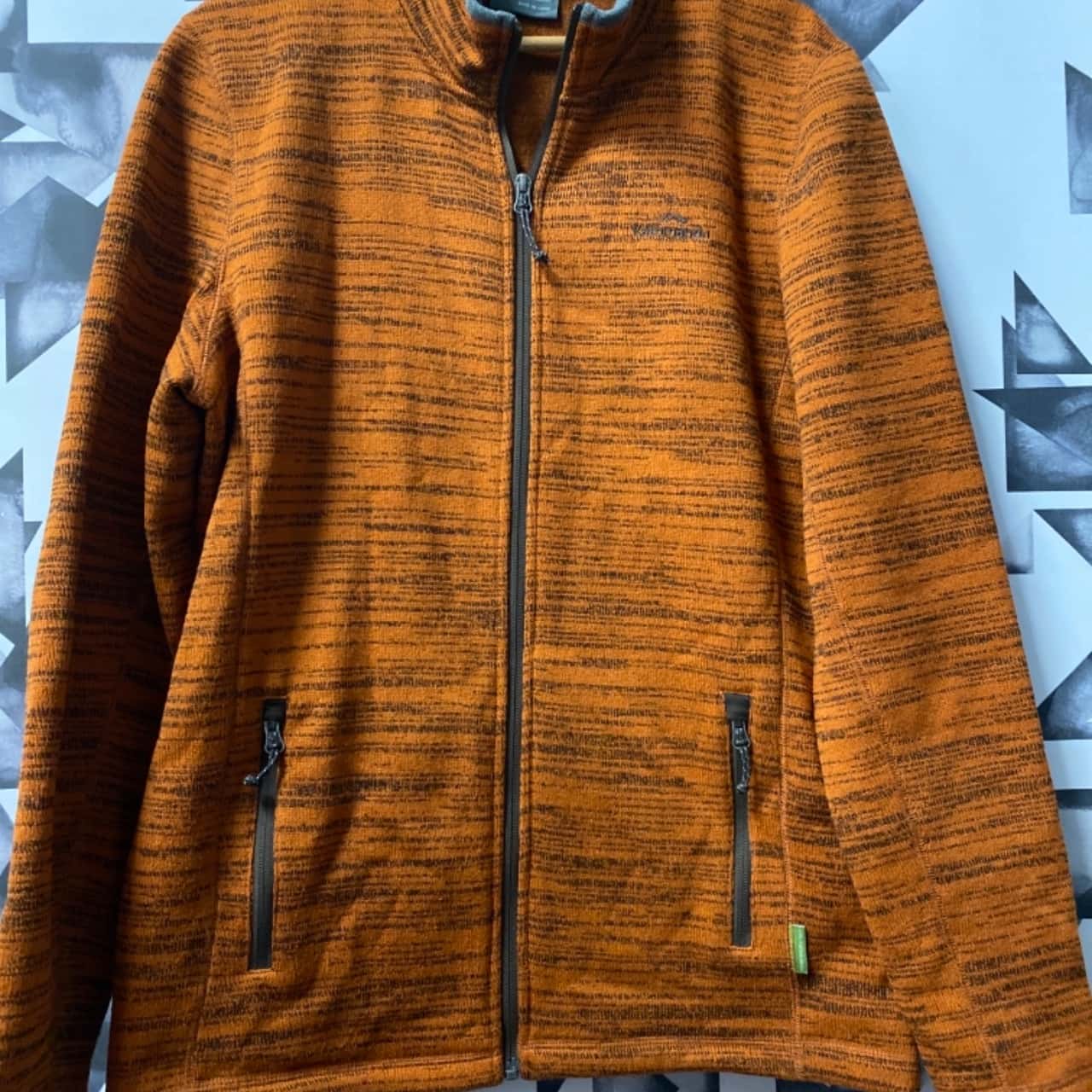 Kathmandu Size L Rust Orange zip up jacket (s) - Used As New | Salvos ...