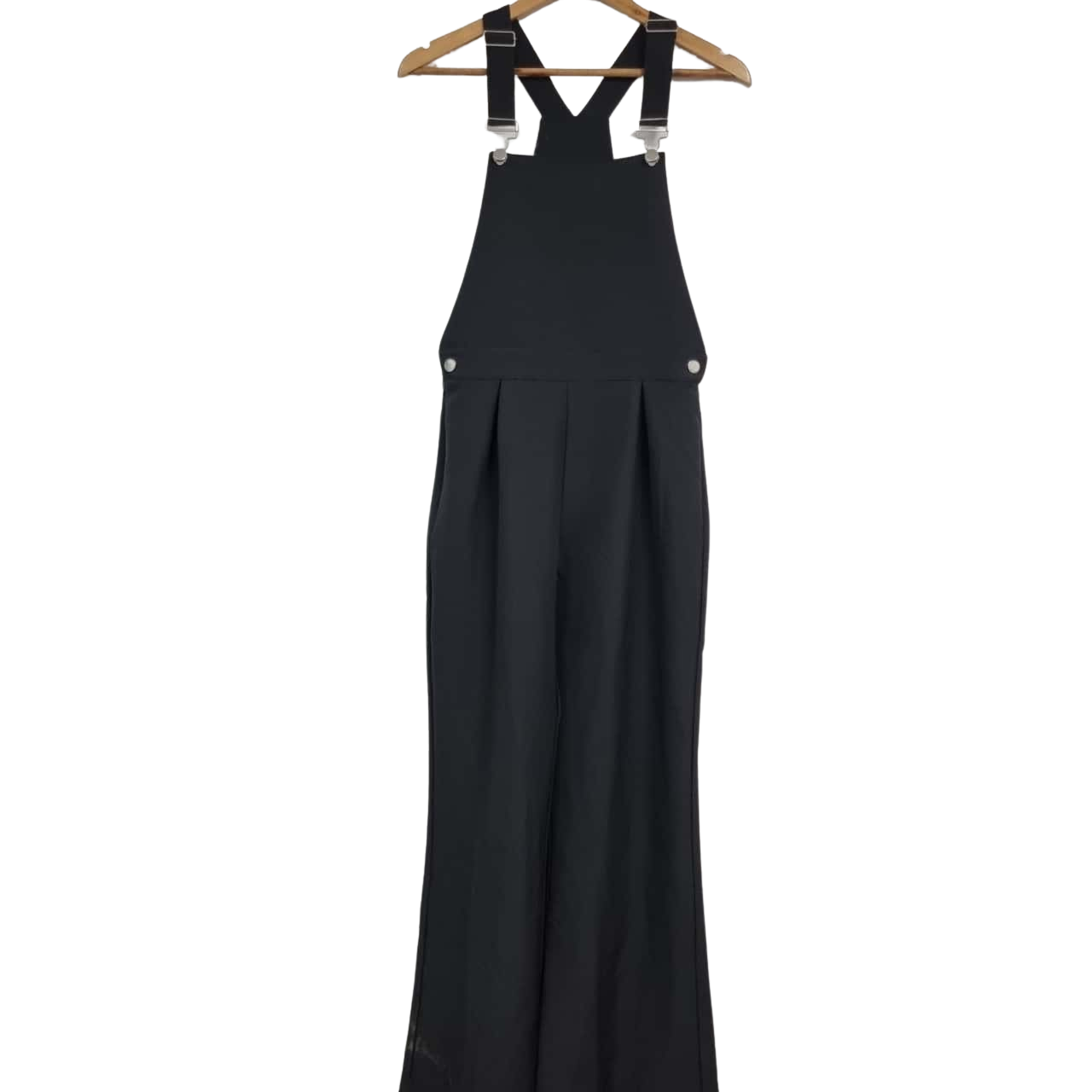 Atmos&Here Womens Jumpsuit Overall Halter Neck Size 8 Black(s)