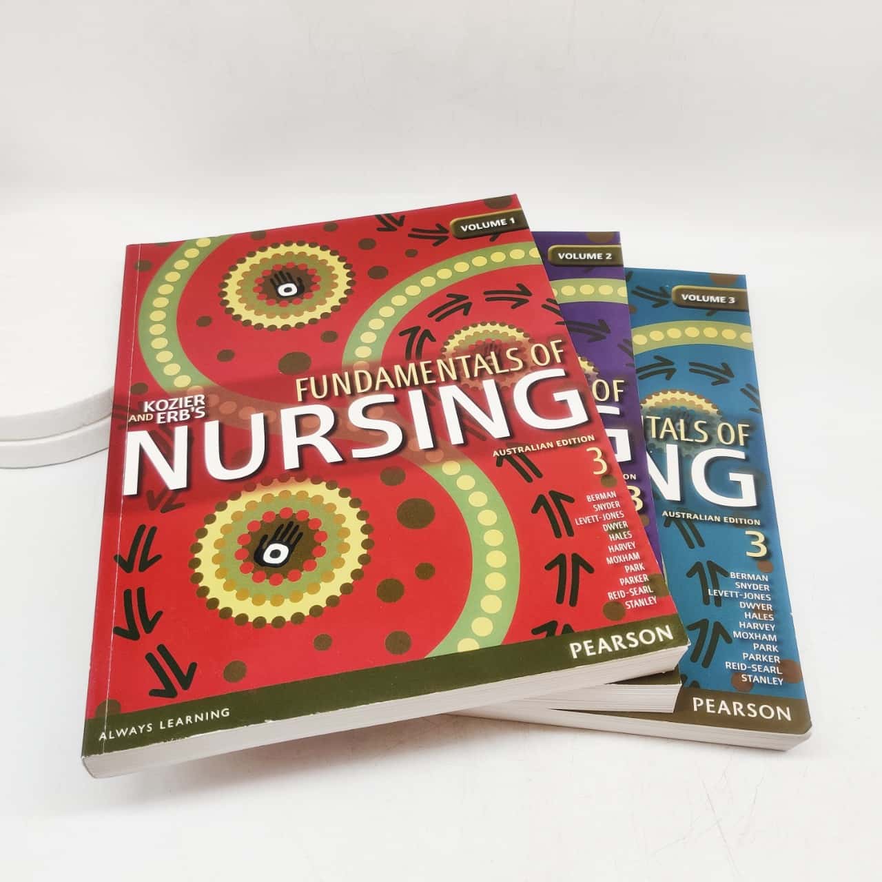 Kozier and Erb's Fundamentals of Nursing 3rd Edition 3 Volumes -1623282