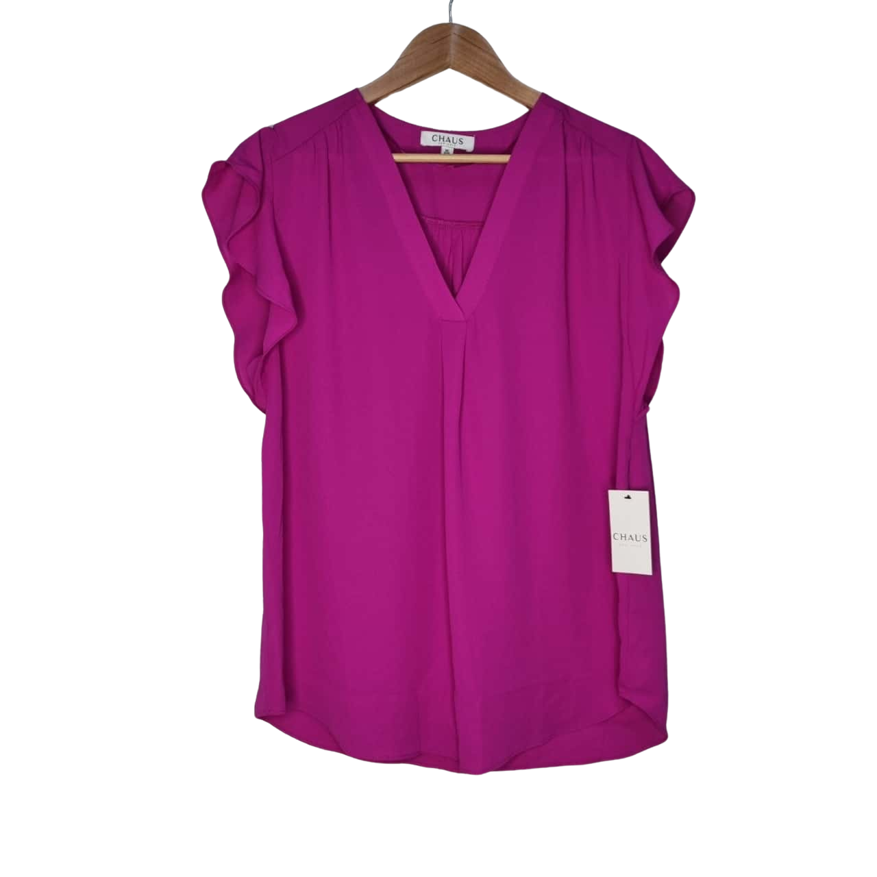 CHAUS new york Size XL Blouse Pink
