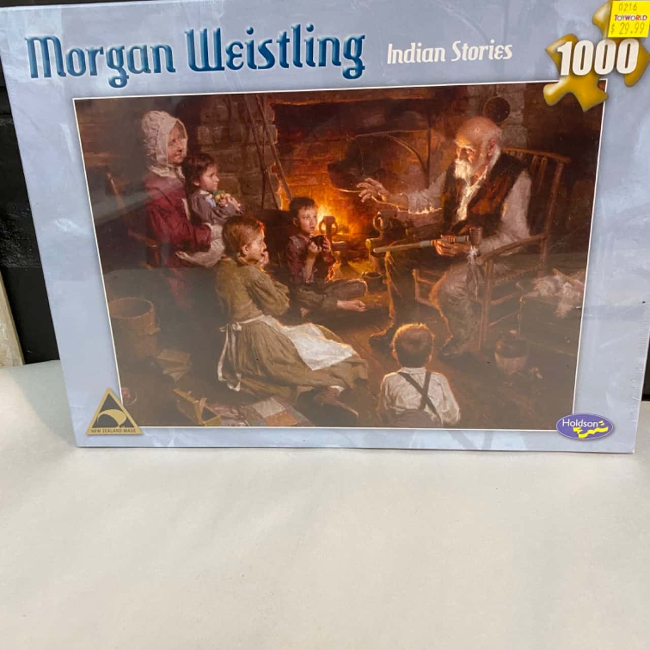 Morgan Weistling Indian Stories 1000 piece Jigsaw Puzzle RRP $29.99(s)
