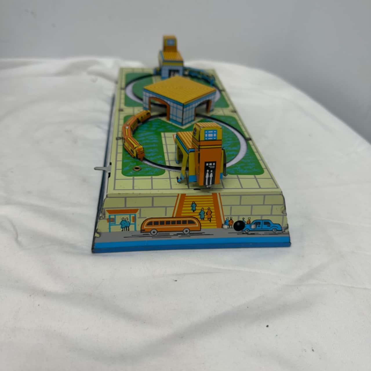 Vintage Metal Wind up Train No Key