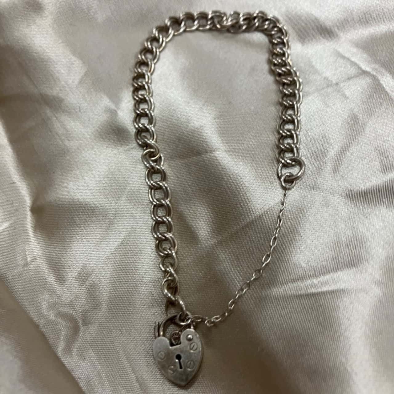 Key Lock Womens Bracelets Silver 925(s)
