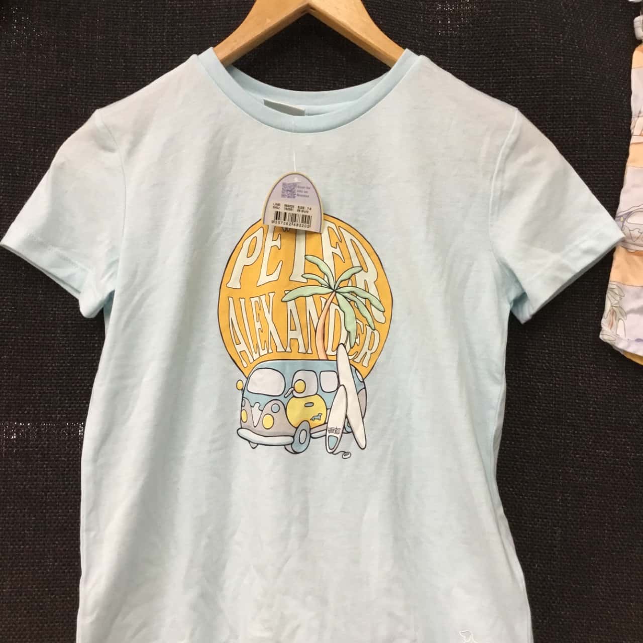 Peter Alexander Kids Size 7 -8 Surf Combi Van Pyjamas(s)