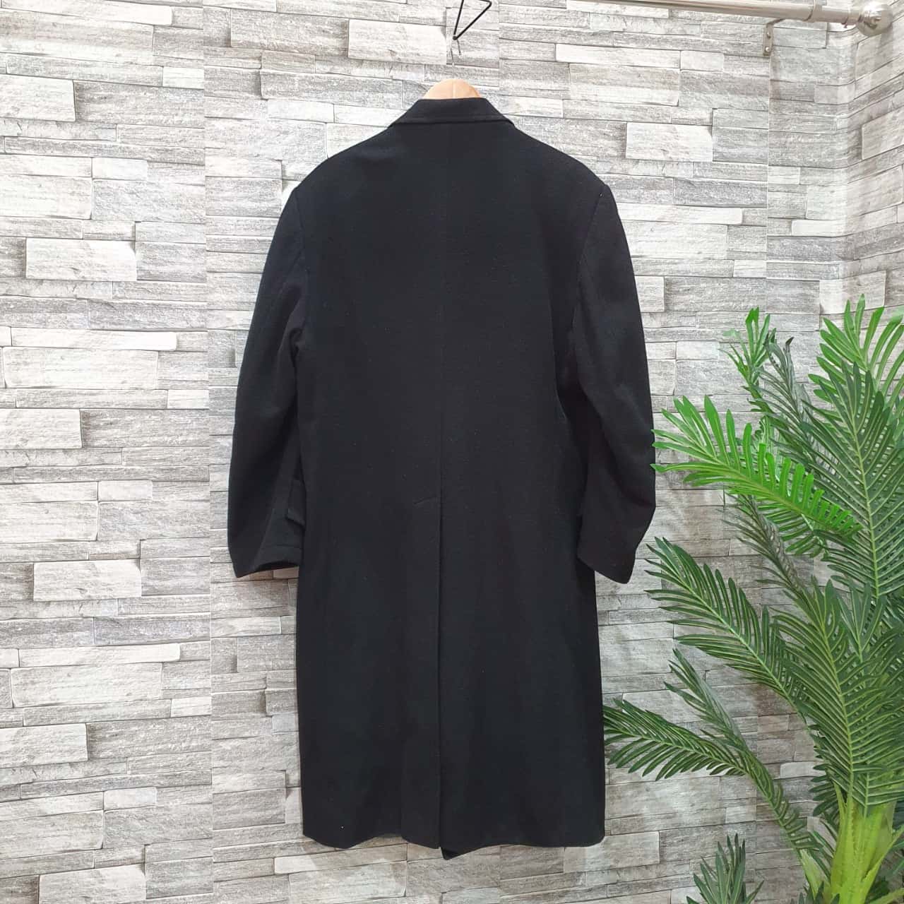 Aussie Male Mens Size 40 Winter Coat Black