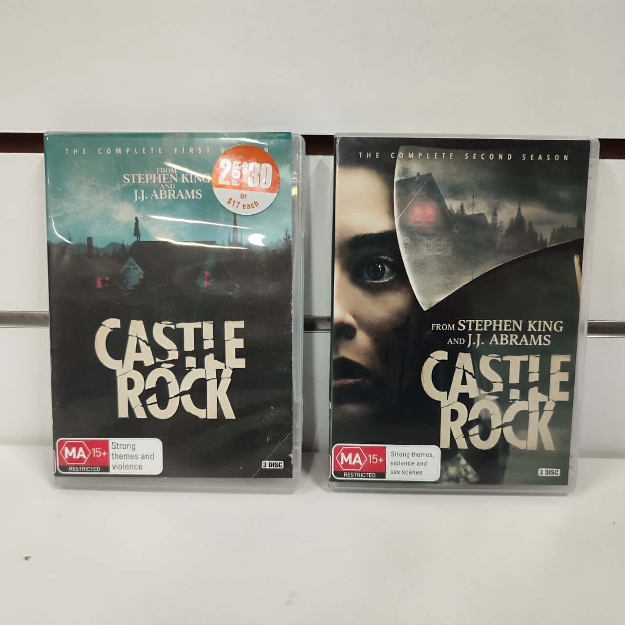 Castle Rock S1,2 DVD (s)