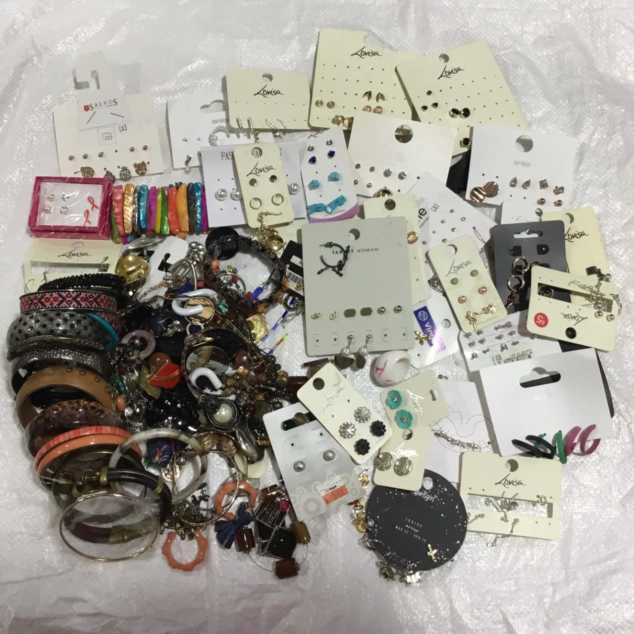 Wearable Earrings Bracelets Bangles BULK Lot 1.36kgs(s)