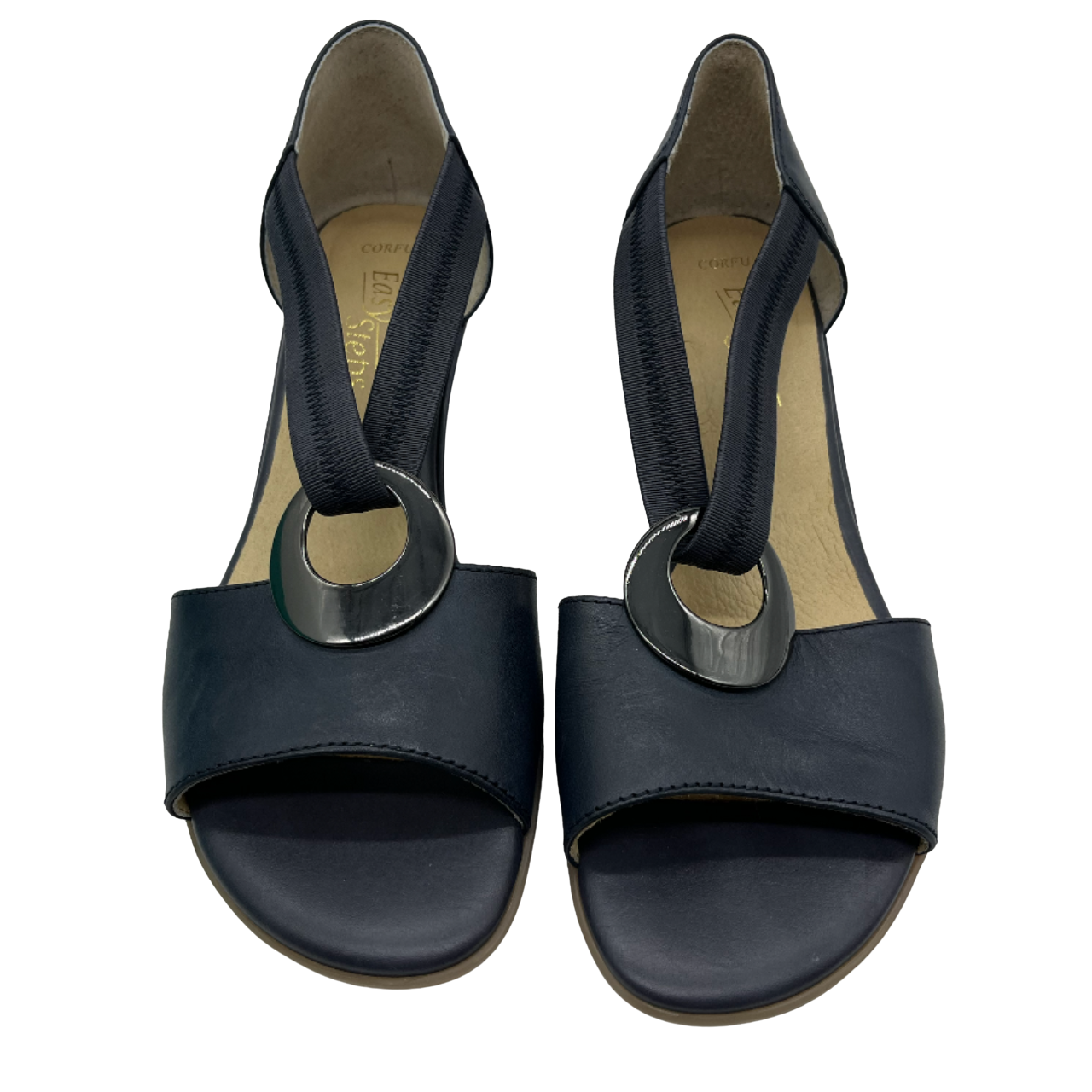 Easy Steps Navy Corfu Ladies Sandals