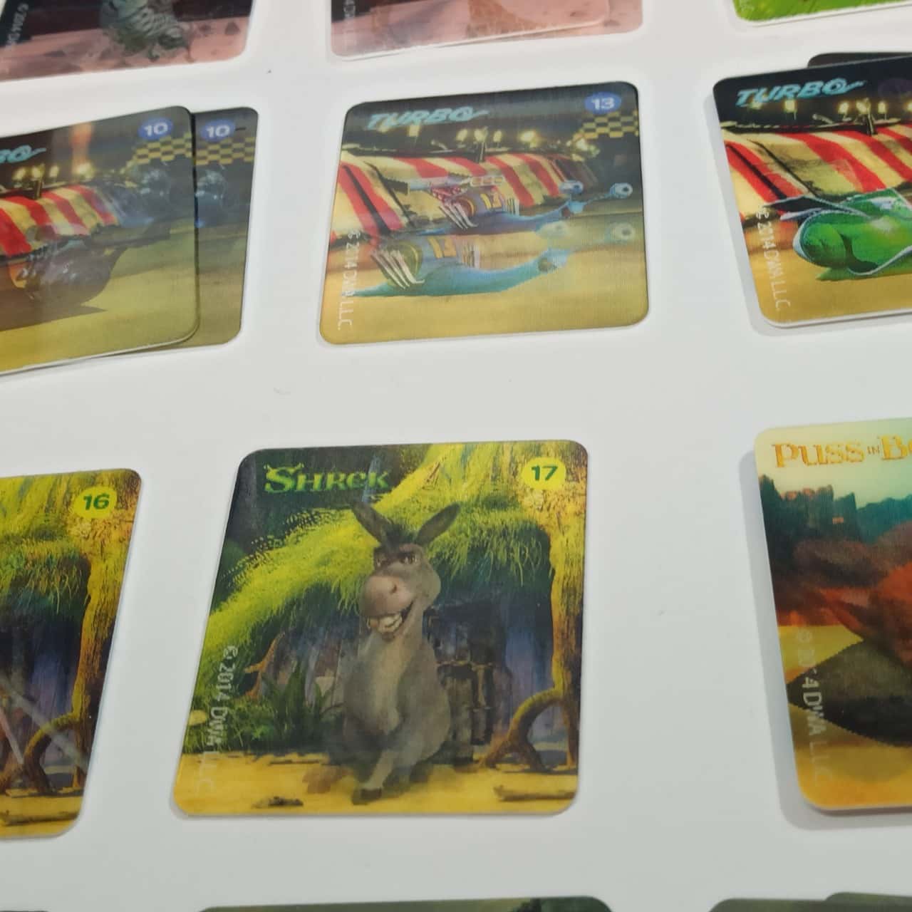 Woolworths Dreamworks Heroes Action Lenticular Cards (40) not a Set and ...