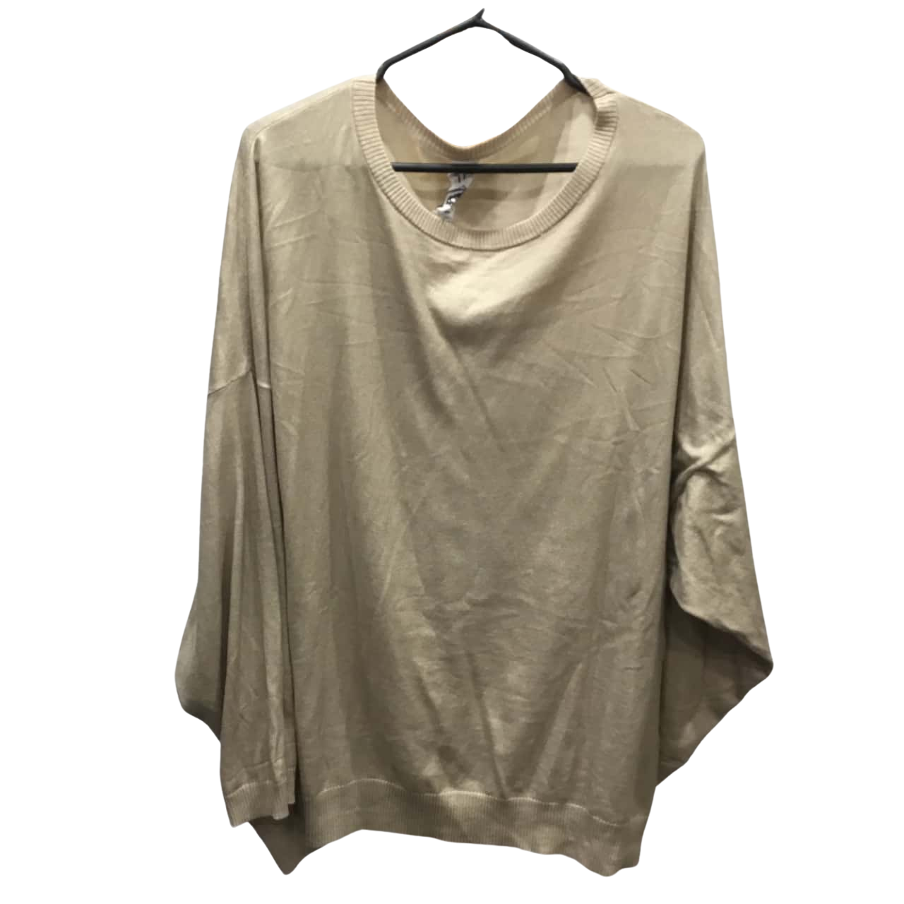 Womens Caramel Sparkle Top Size S/M