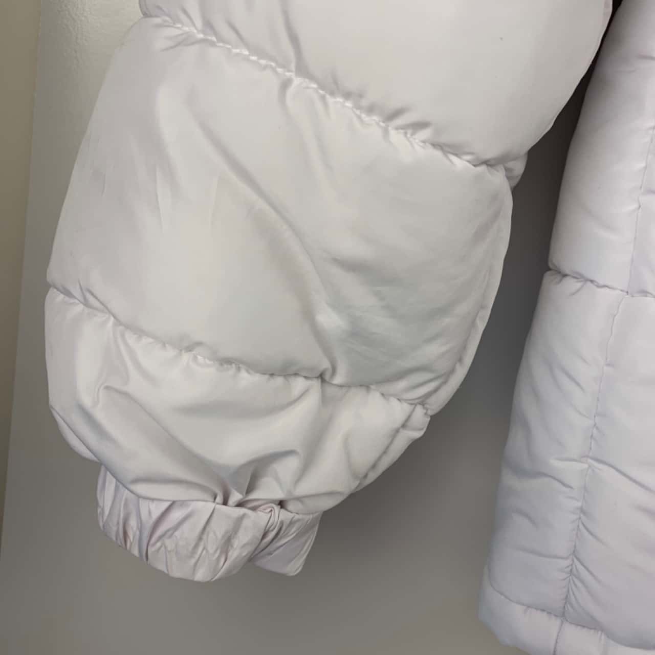 Factorie Womens Size 12 / 14 / S White Puffer Jacket White (s)